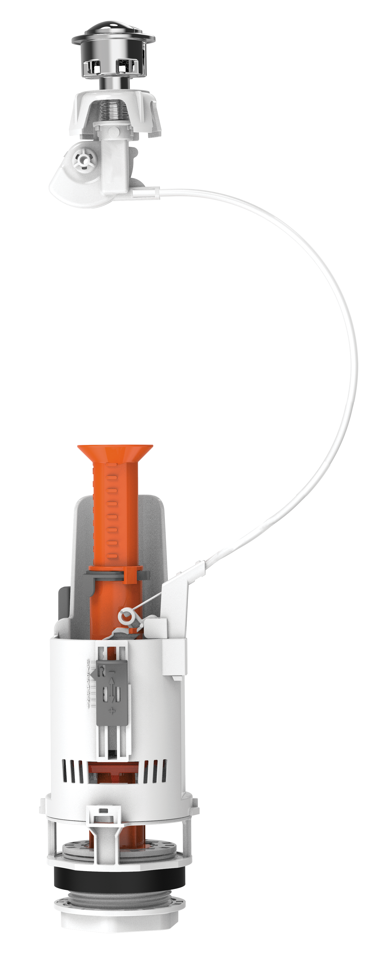 Valvola di arresto del wc EQUATION doppio pulsante | Leroy Merlin