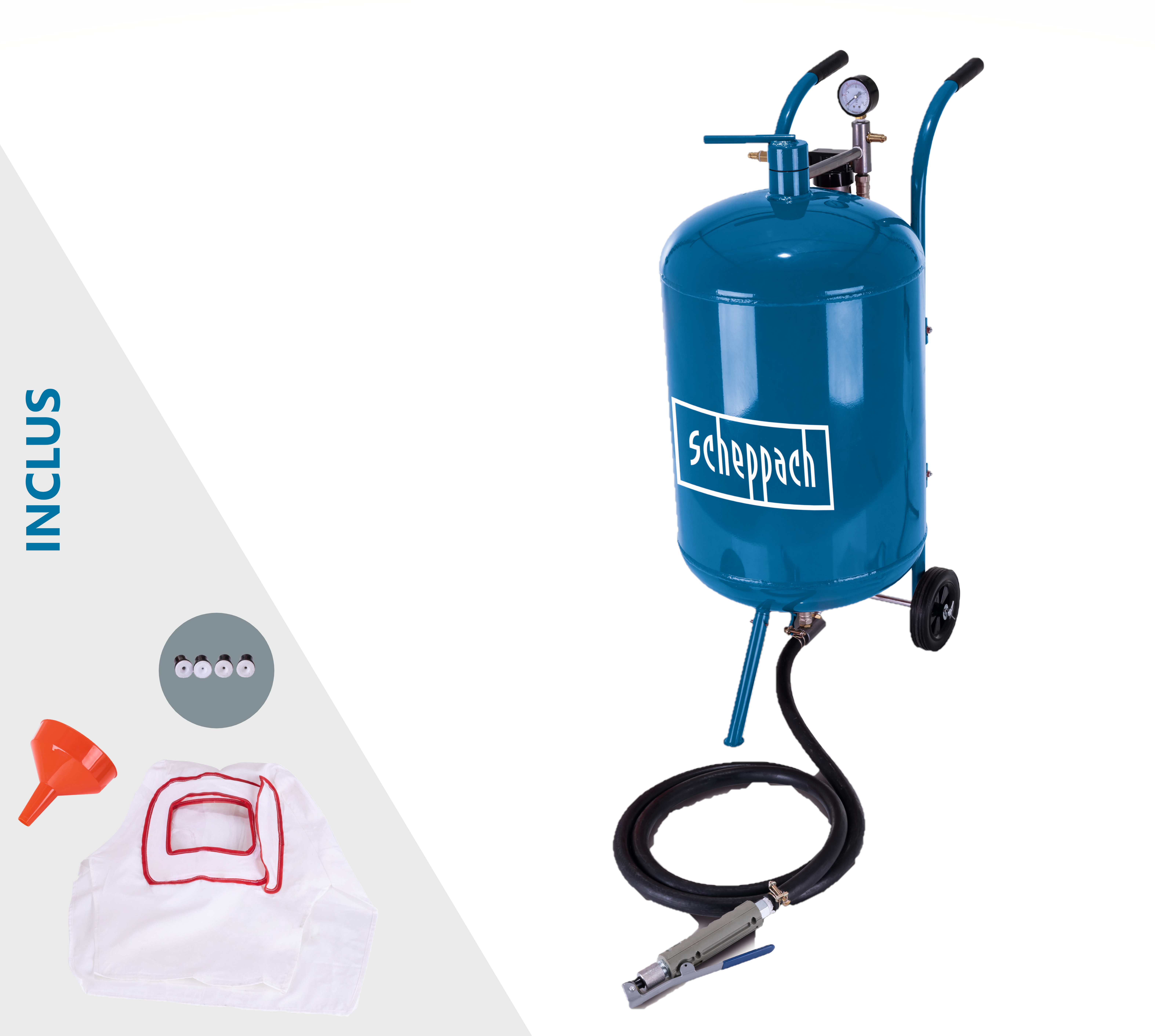 Sableuse mobile 63L SBT80 SCHEPPACH | Leroy Merlin