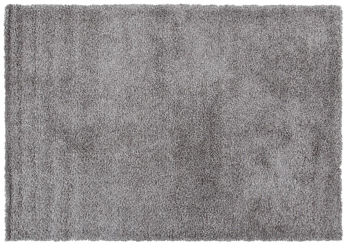 Tappeto Shaggy Boston Light grigio / argento, L 170 x L 120 cm | Leroy ...