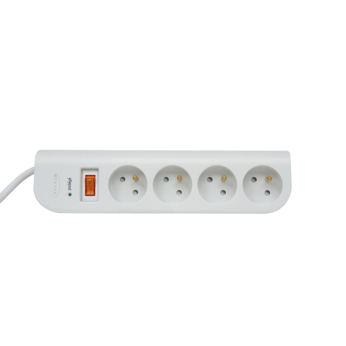 Multiprise parasurtenseur 4 prises avec interrupteur | Bricoman