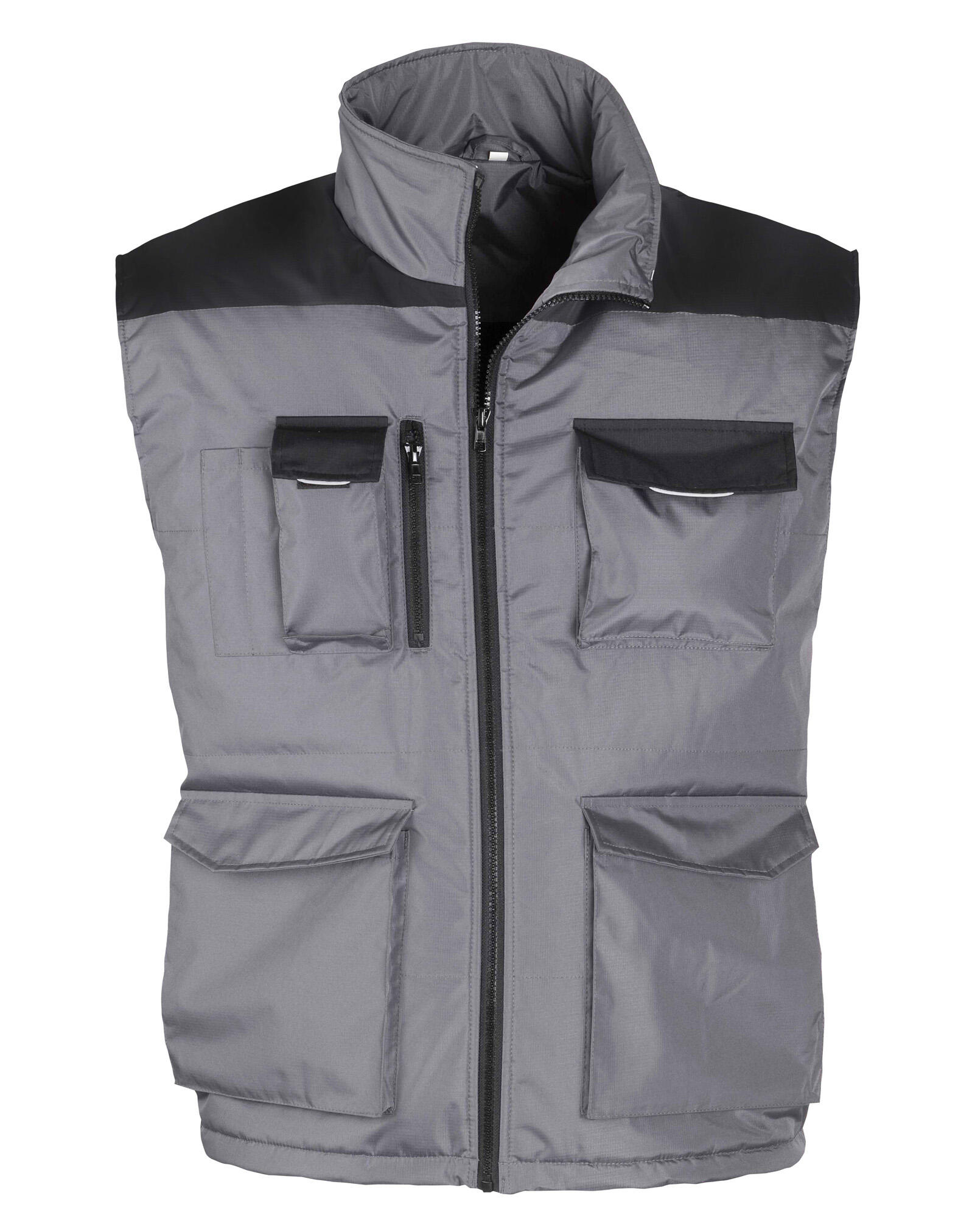 Gilet de travail gris / noir T.XXXL Smart Work - KAPRIOL | Bricoman