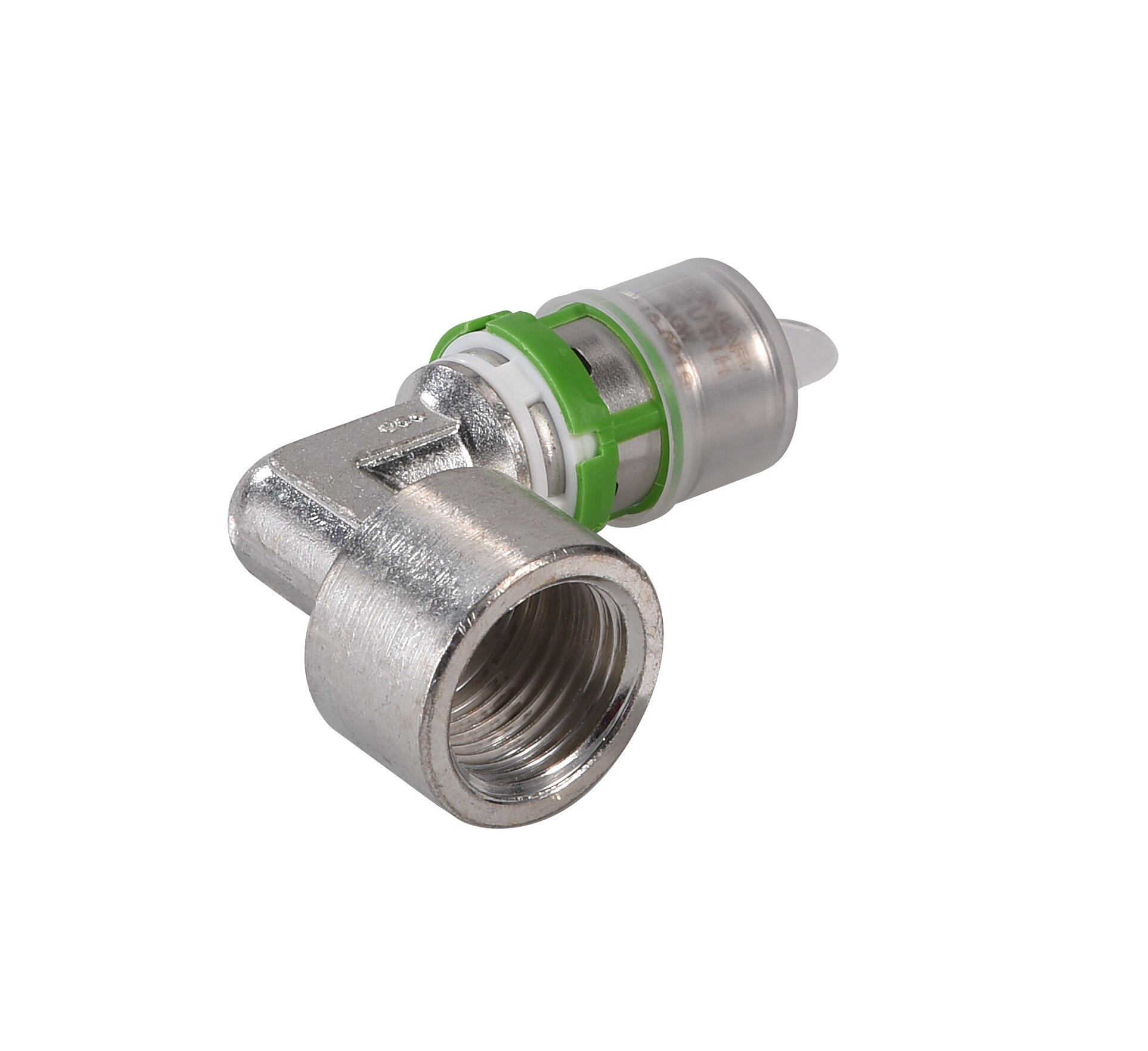 Lot de 2 Raccord coude femelle F.15x21 (1/2') multicouche à sertir Diam.16 mm - COMAP | Bricoman