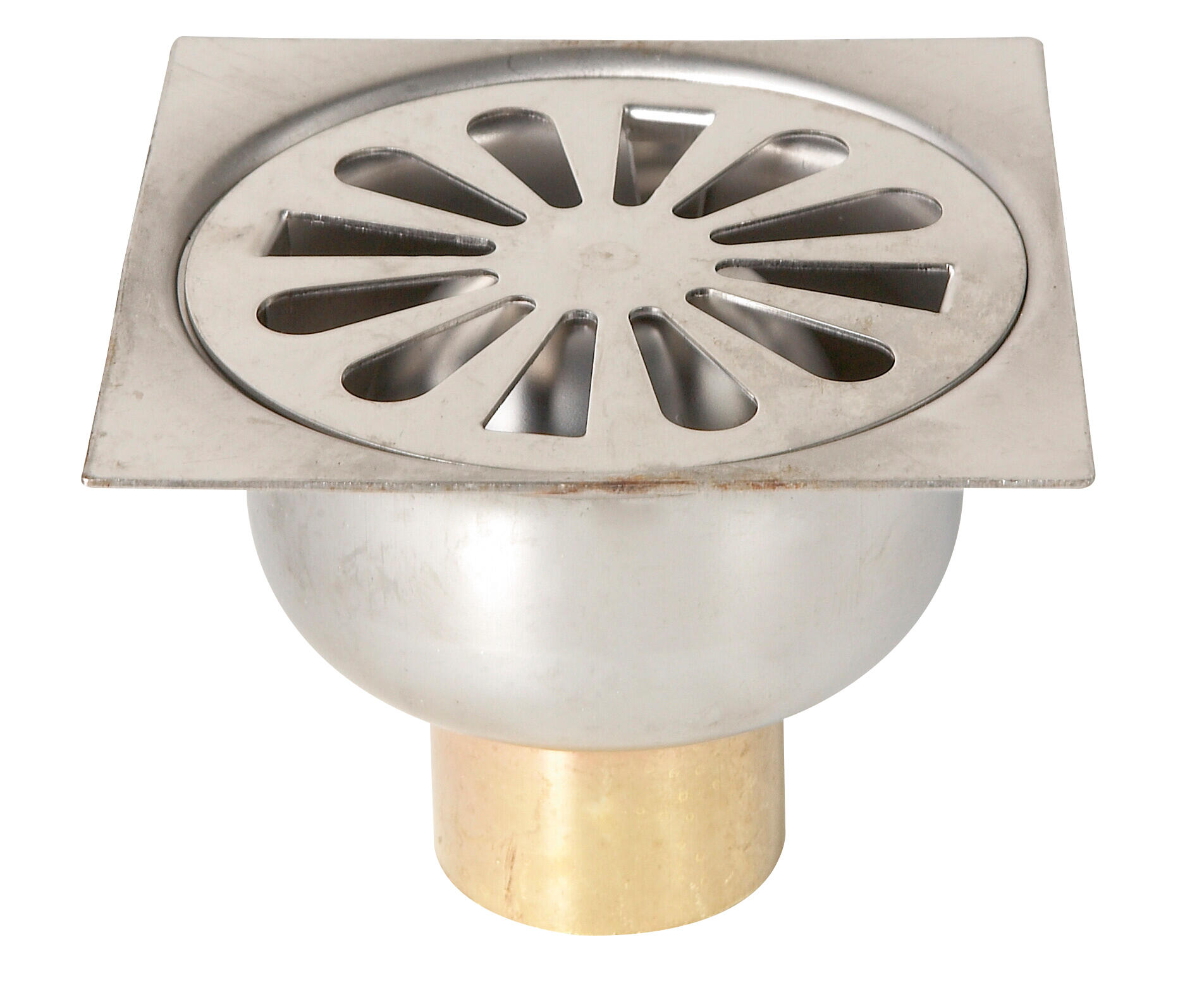 Bonde de sol carrée Ø 90 mm | Bricoman