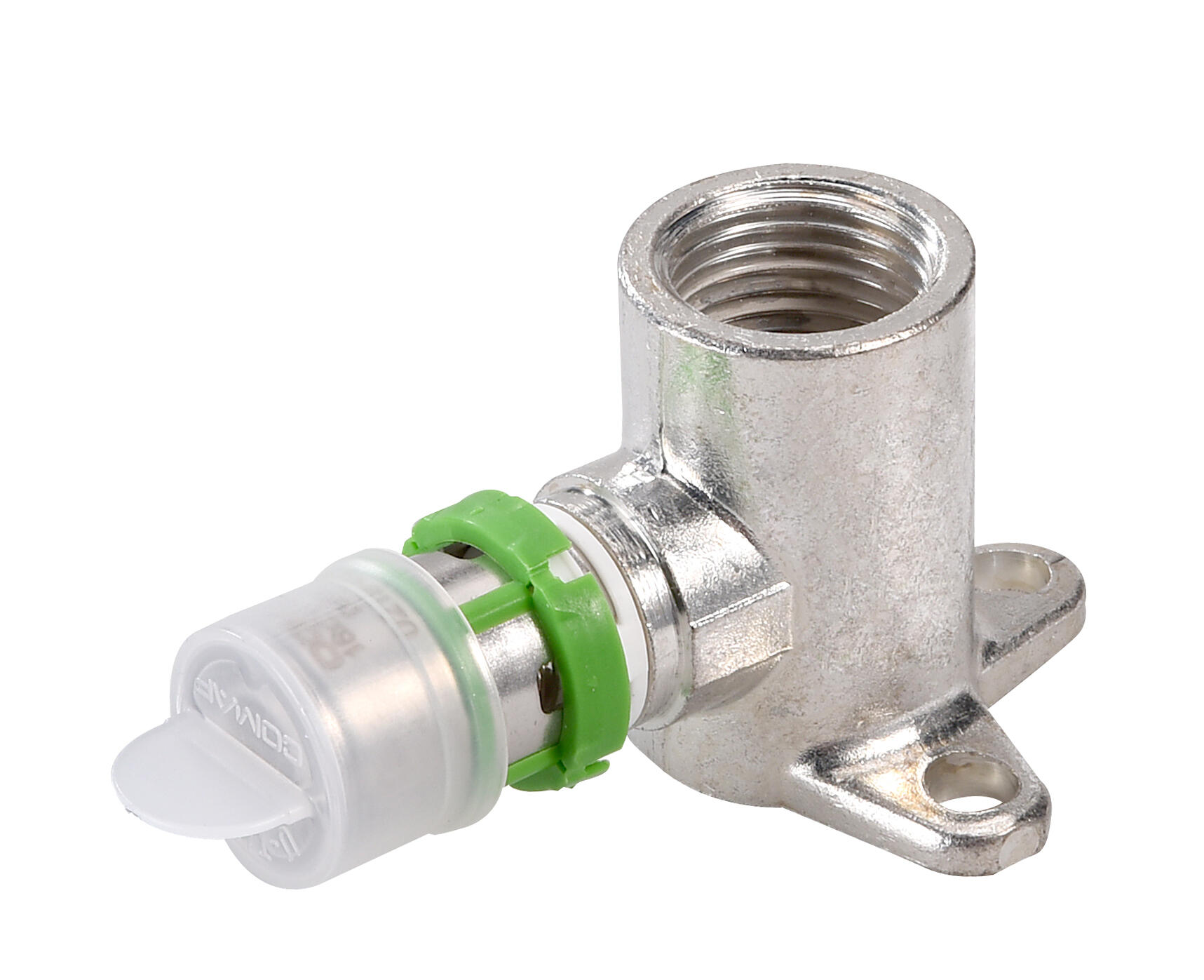 Raccord coude applique femelle F.15x21(1/2'') multicouche à sertir Diam.16 mm - COMAP (lot de 2 ...