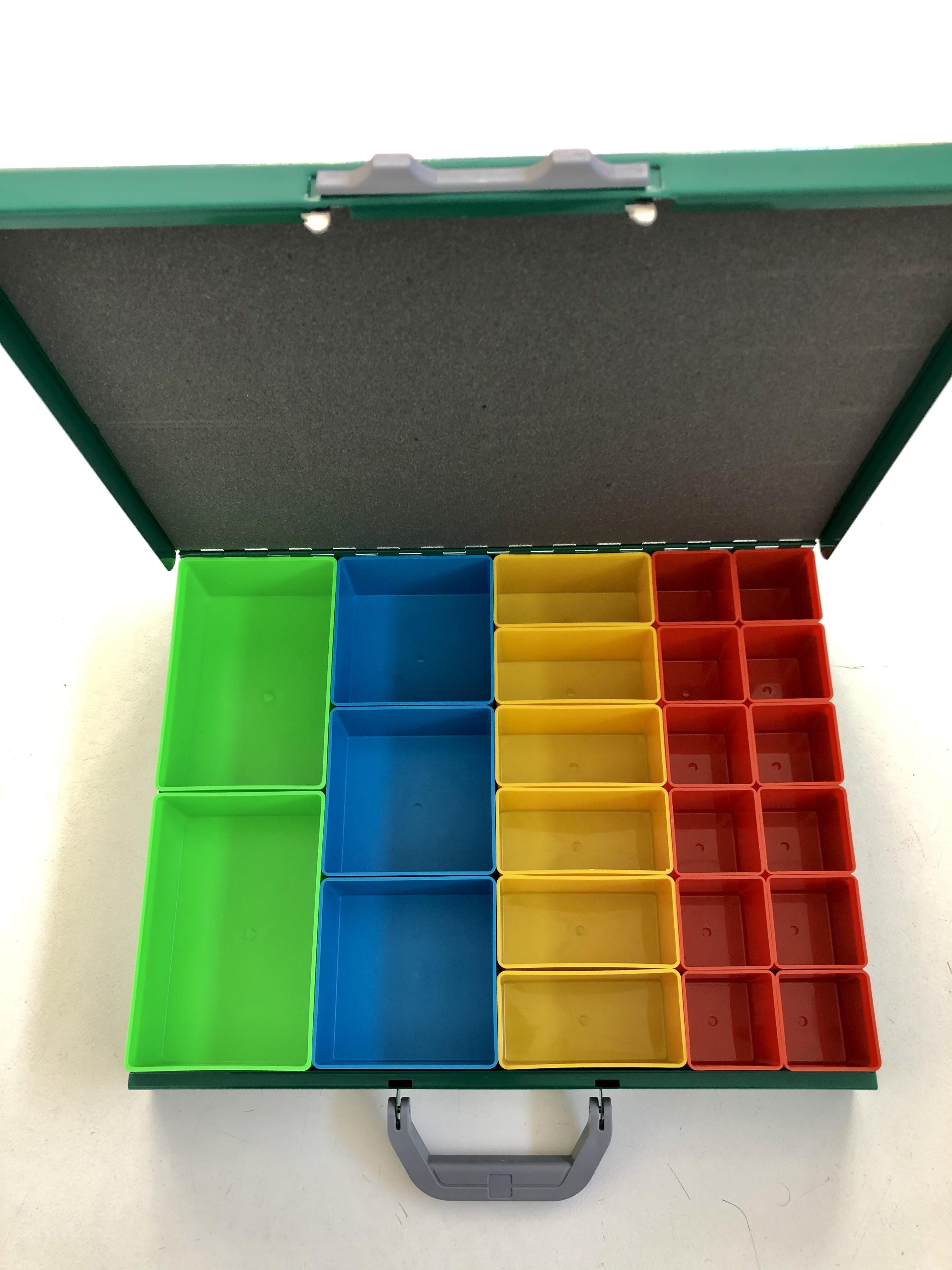 VALISE METALLIQUE 23 CASIERS | Bricoman