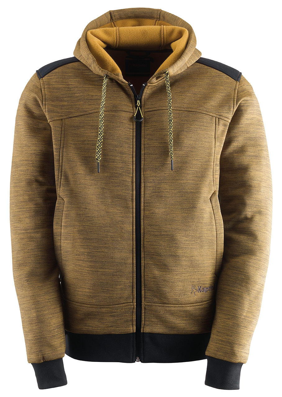 Sweat de travail à capuche Ocre T.XXXL SLICK - KAPRIOL | Bricoman