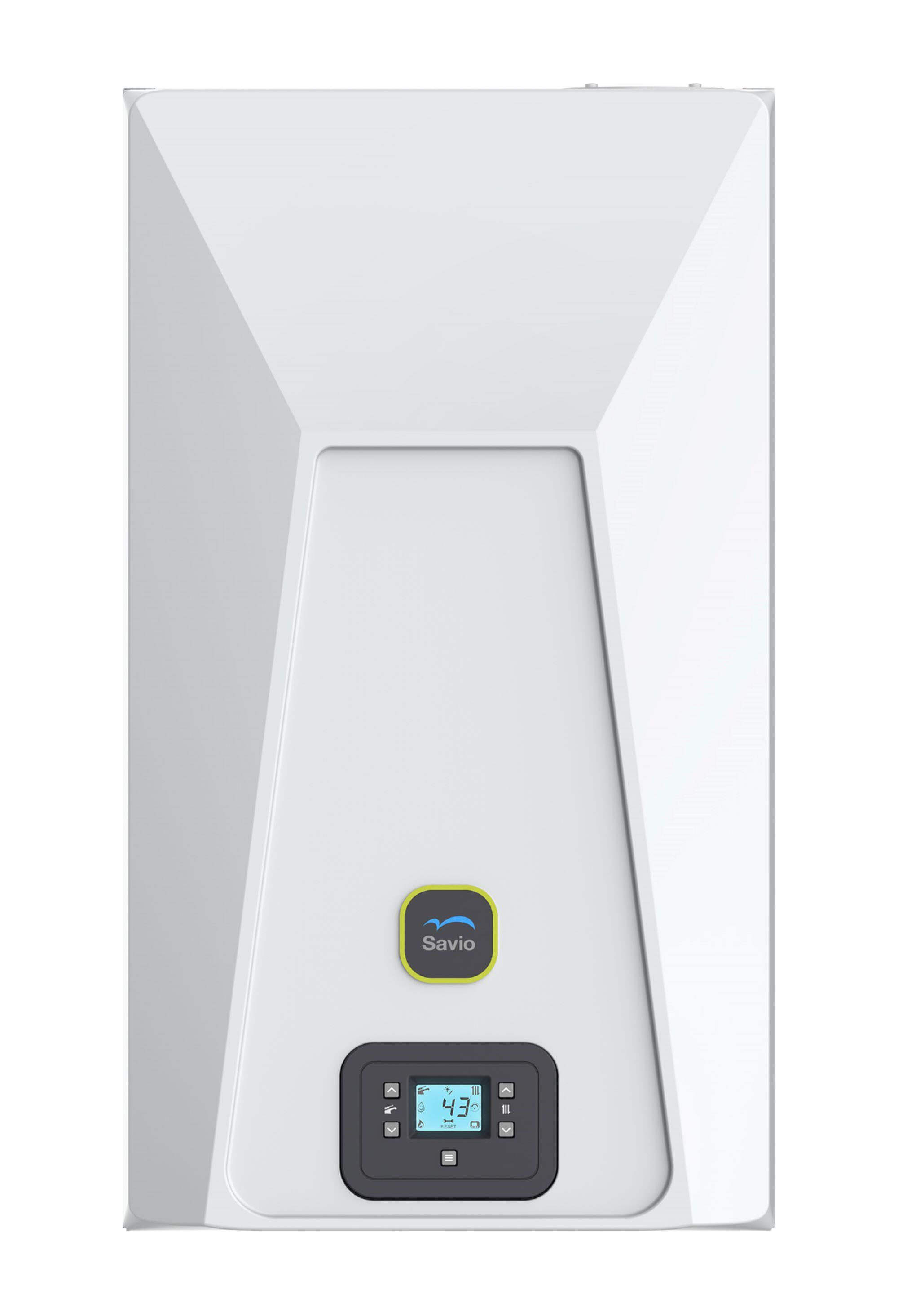 Caldera de condensación de gas natural SAVIO inoxdens 24/25kw | Leroy ...