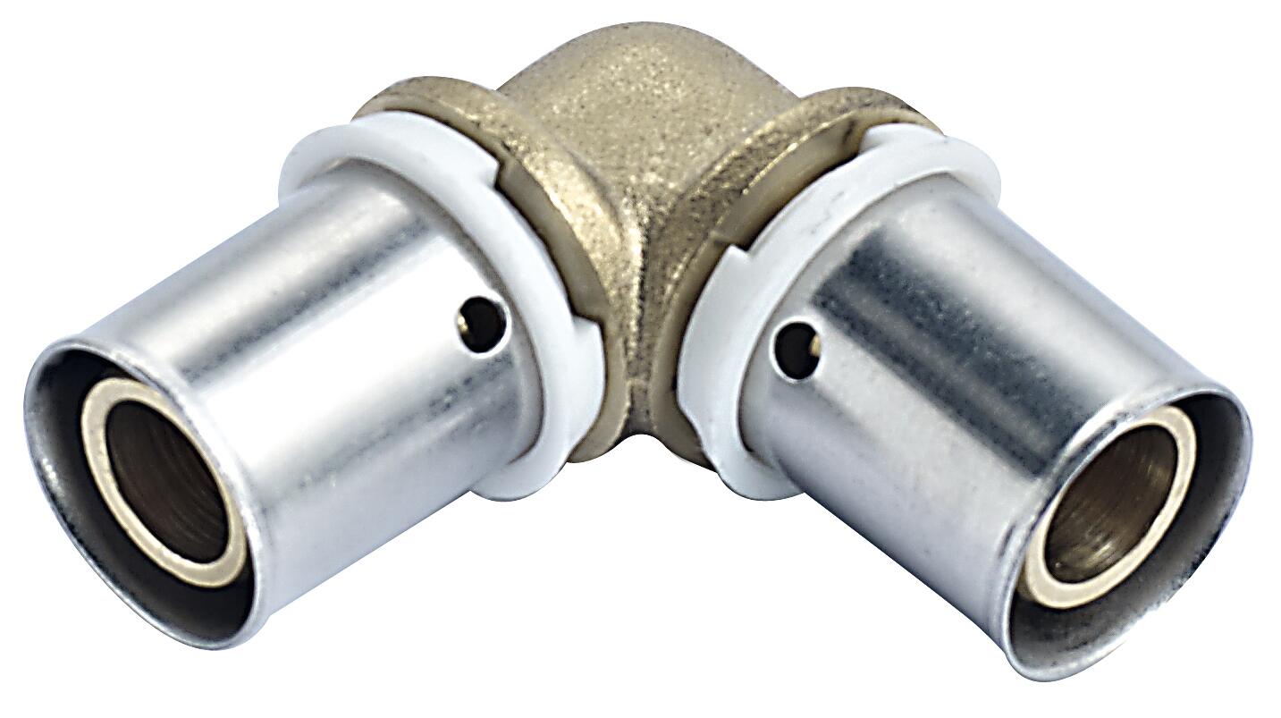 Raccord coude PER à sertir Diam.20 mm - COMAP | Bricoman