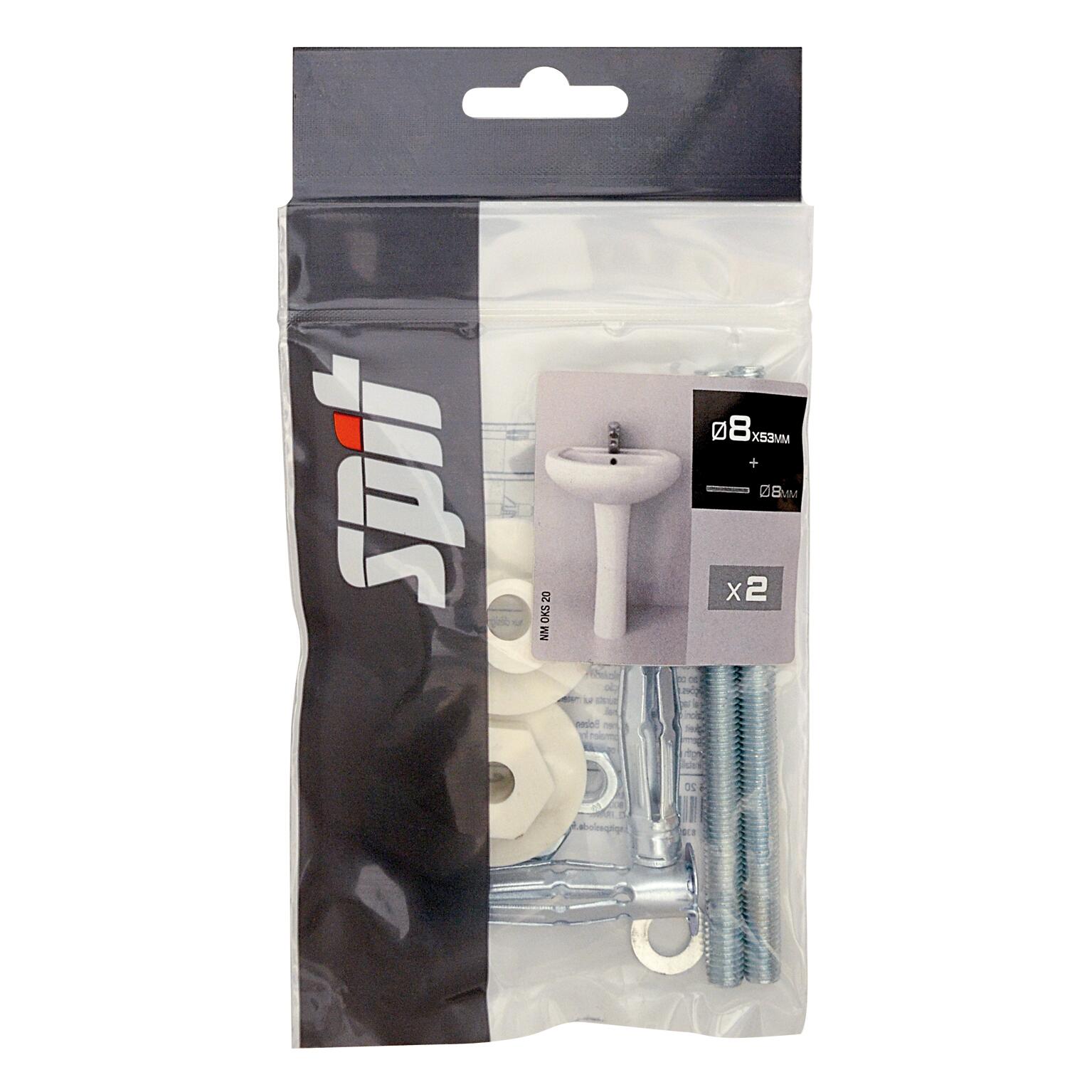 Kit fixation lavabo au meilleur prix | Bricoman