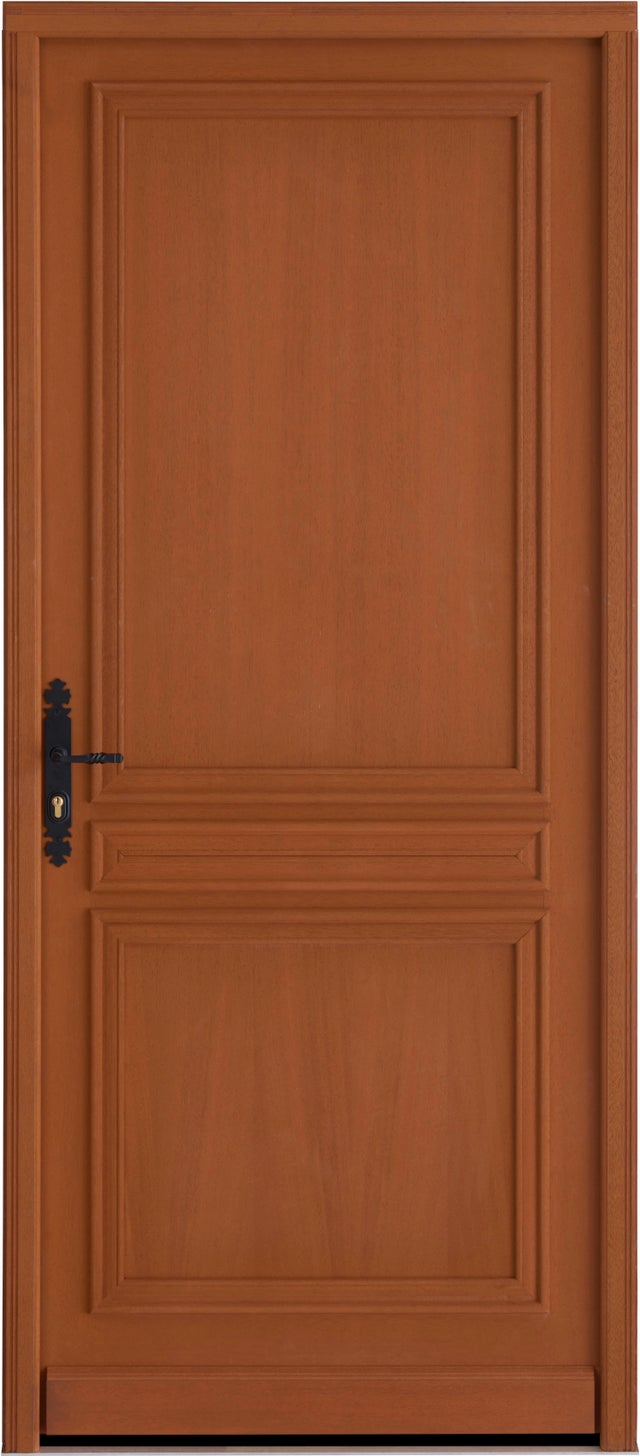 Porte d entrée fermière bois: au meilleur prix | Bricoman