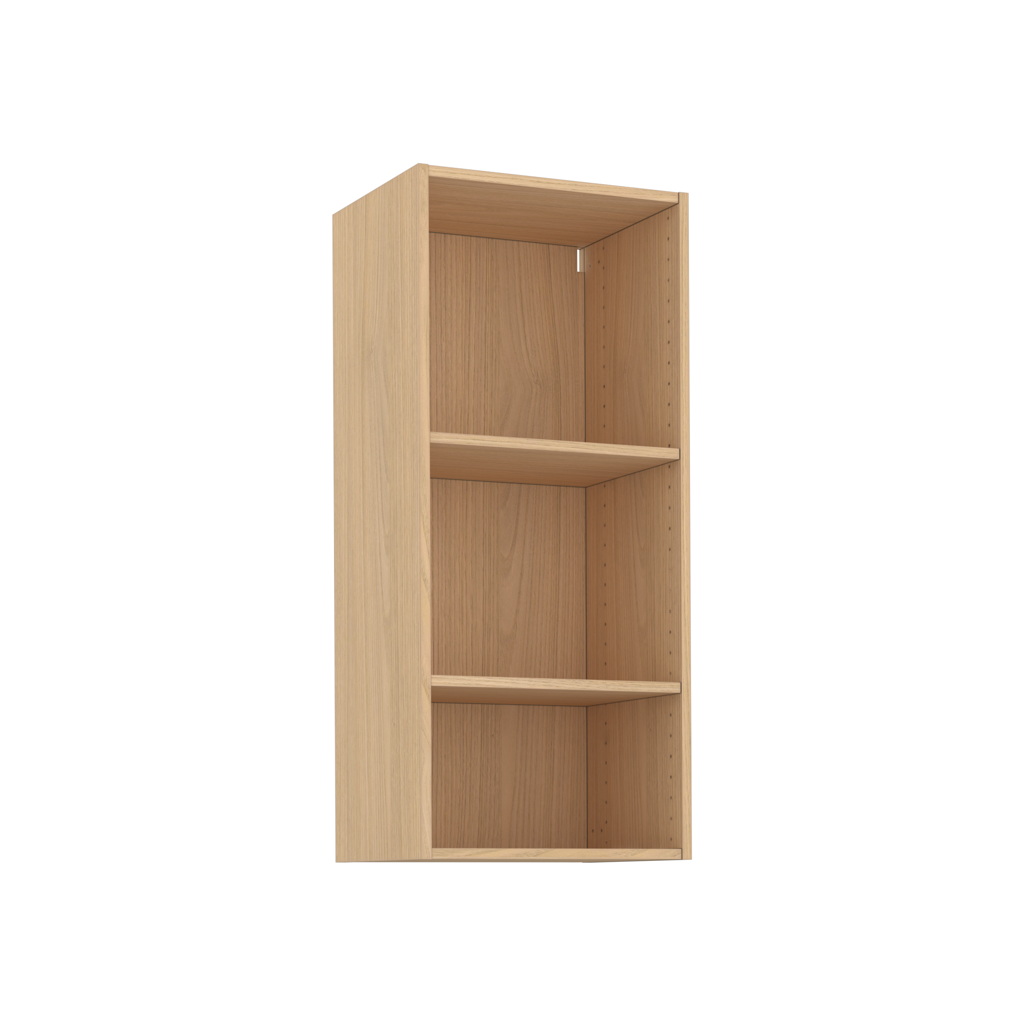 Caisson haut de cuisine DELINIA ID effet bois H.102.4 x l.45 x P.35 cm ...