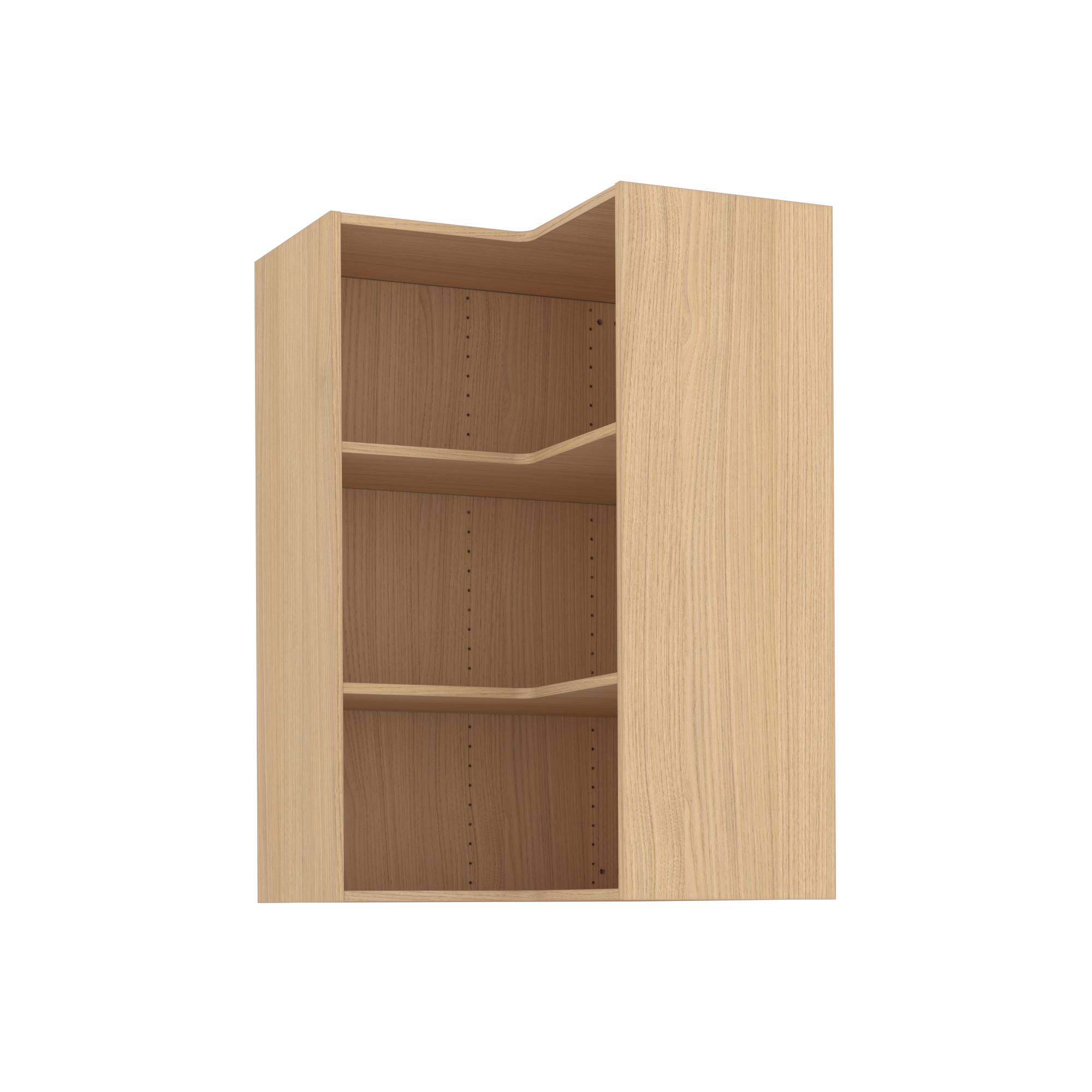 Caisson haut de cuisine DELINIA ID chêne H.103 x l.67 x P.58 cm | Leroy ...