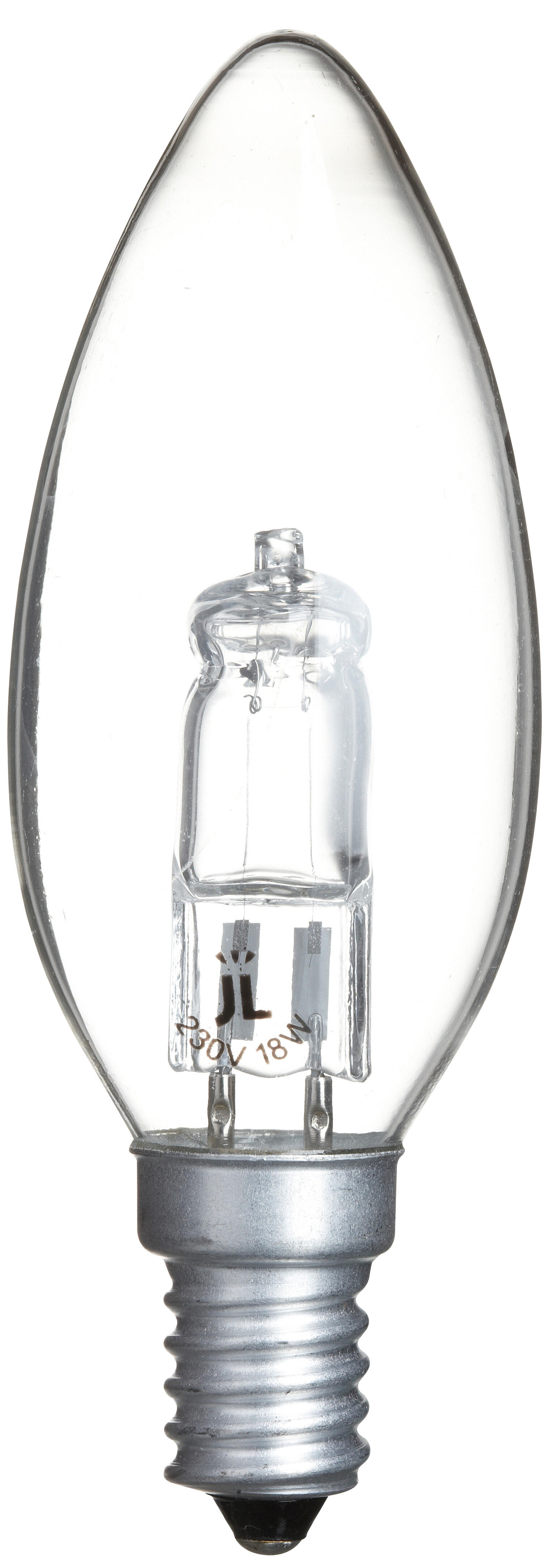 Lot de 3 ampoules E14 flamme halogène 28W | Bricoman