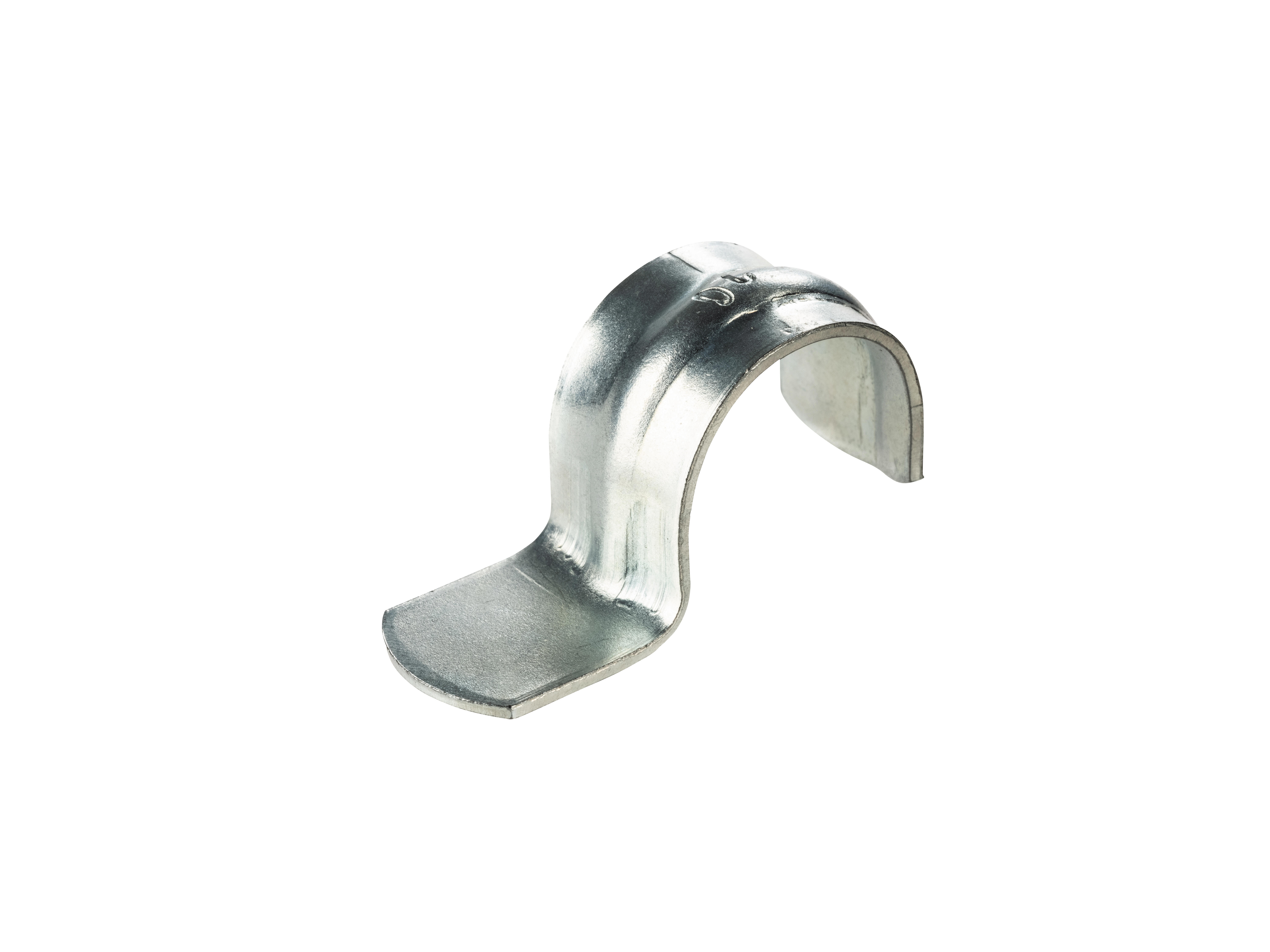 Lot de 100 clips métal 1 patte Diam.22 mm - KMR | Bricoman