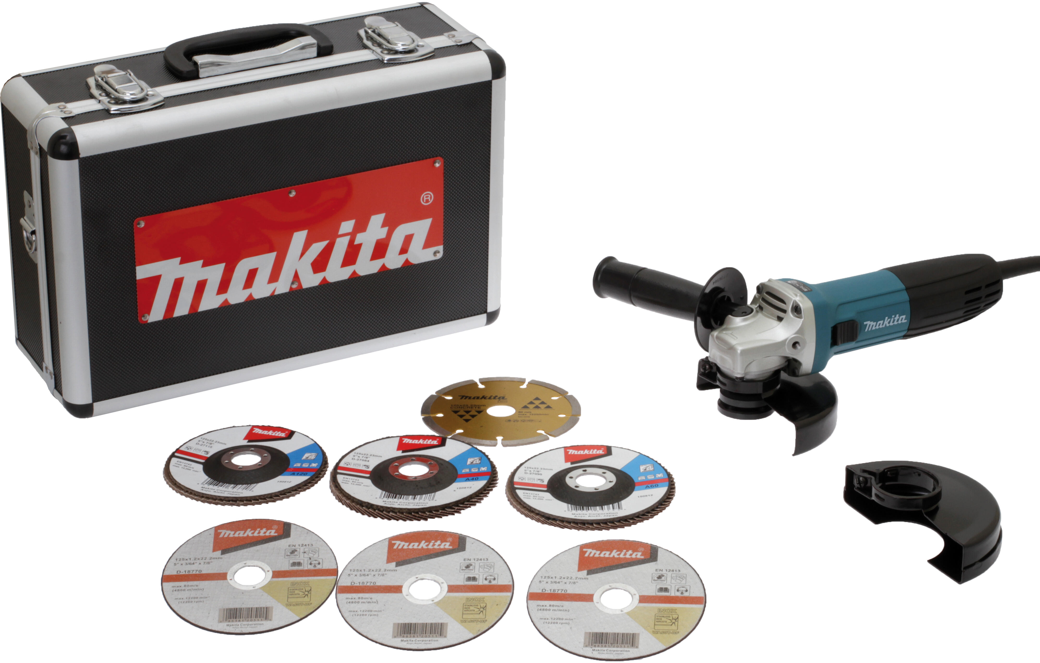 Meuleuse d'angle filaire 720W Diam.125 mm - MAKITA - GA5030RSP6 | Bricoman