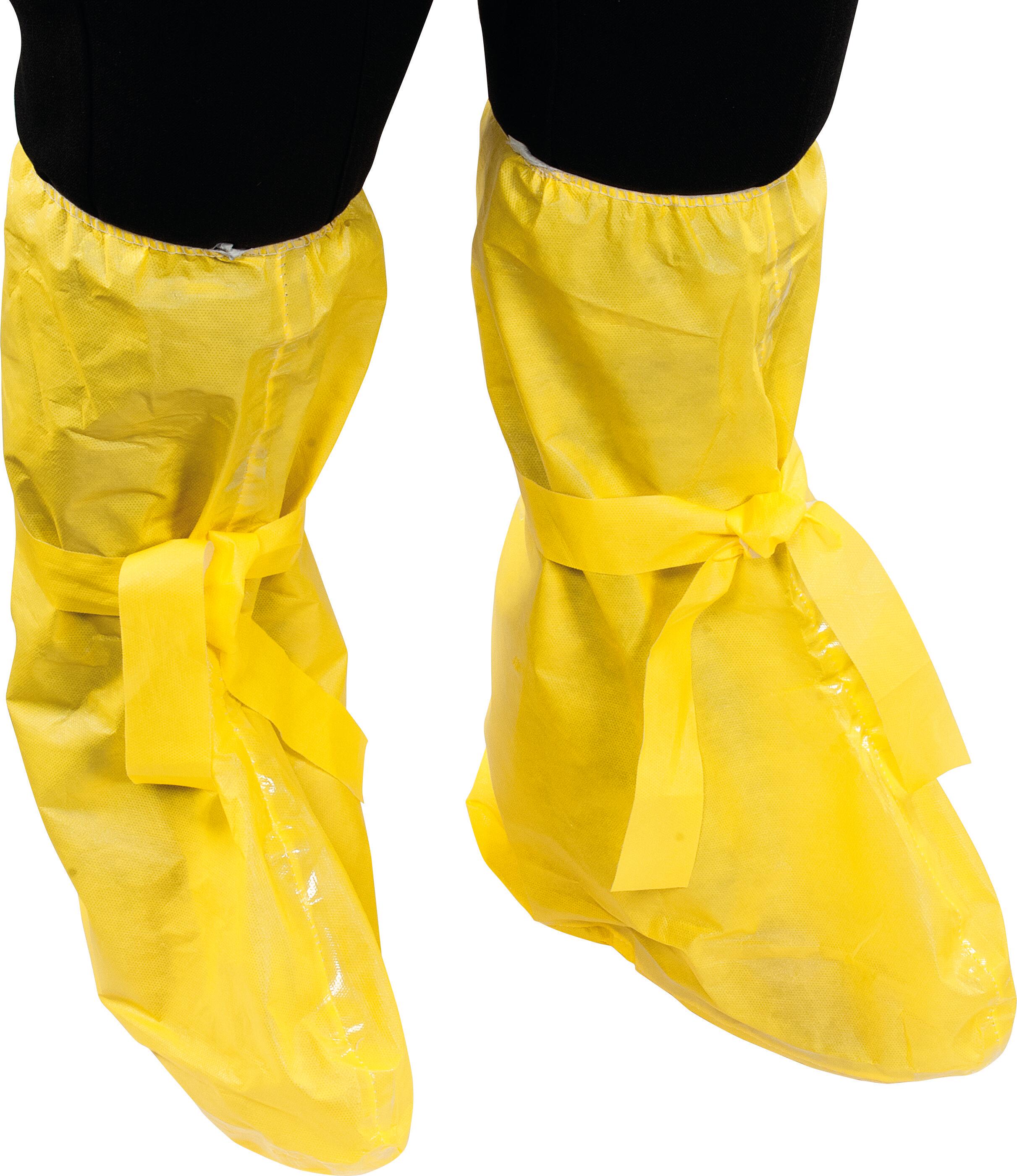 1 paire de surbotte jetable jaune - DELTA PLUS | Bricoman