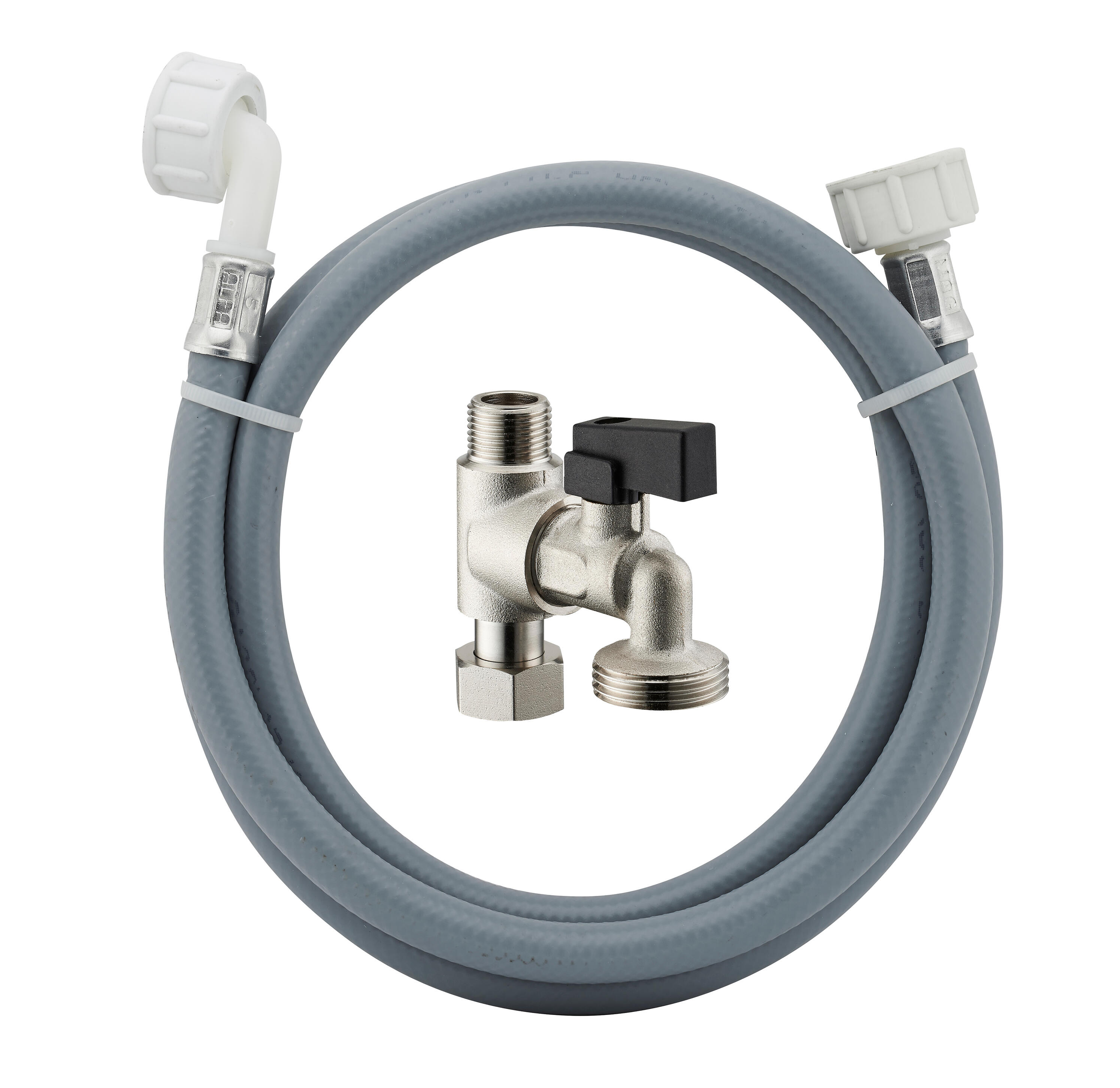 Kit té de piquage machine à laver Mâle / Femelle écrou libre 12 x 17 (3 ...