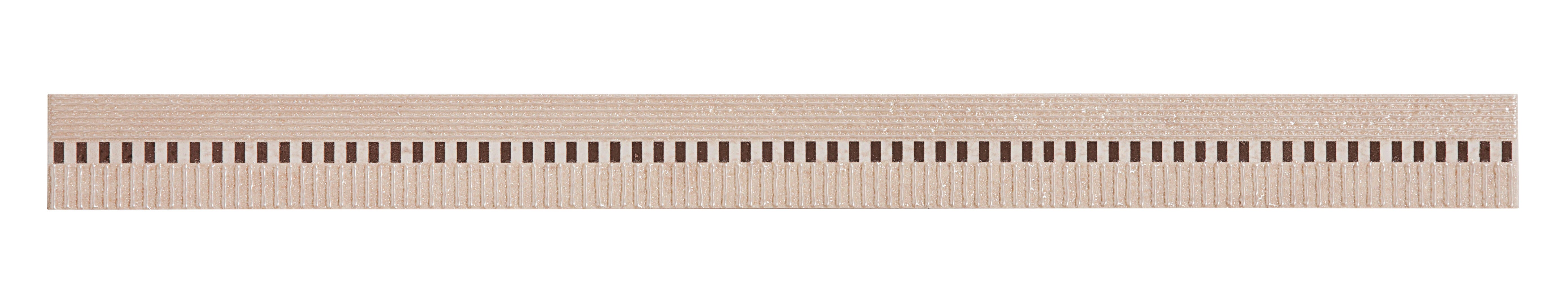 Listel carrelage mural beige l.3 x L.45 cm - Reiti | Bricoman