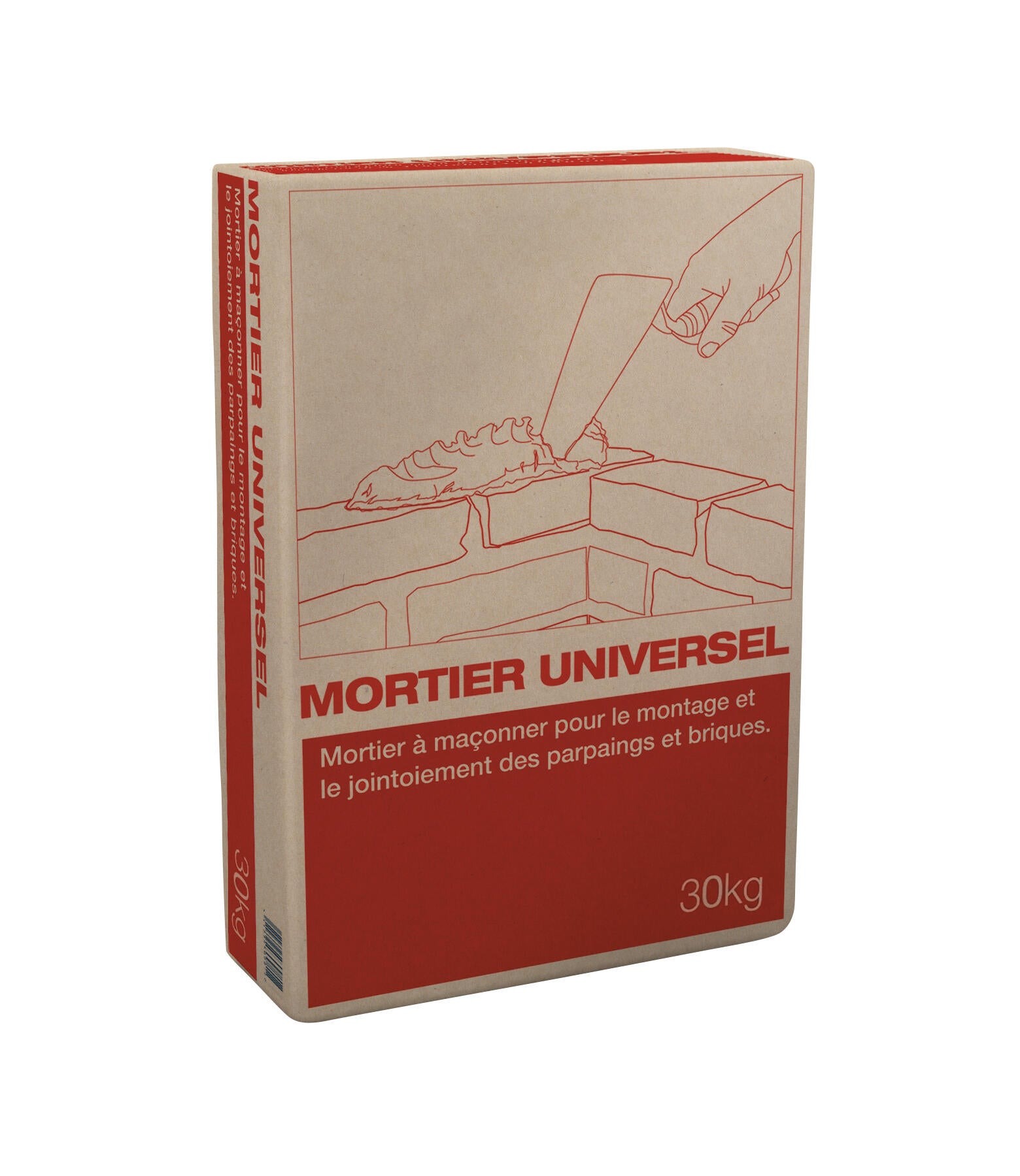 Mortier prêt à l'emploi 30 kg | Bricoman