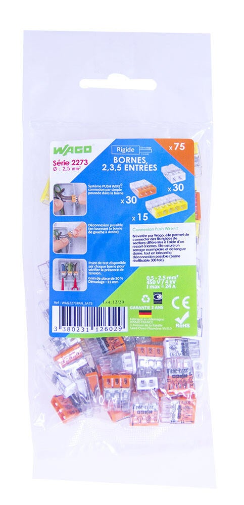 Wago 5 entrées au meilleur prix | Bricoman