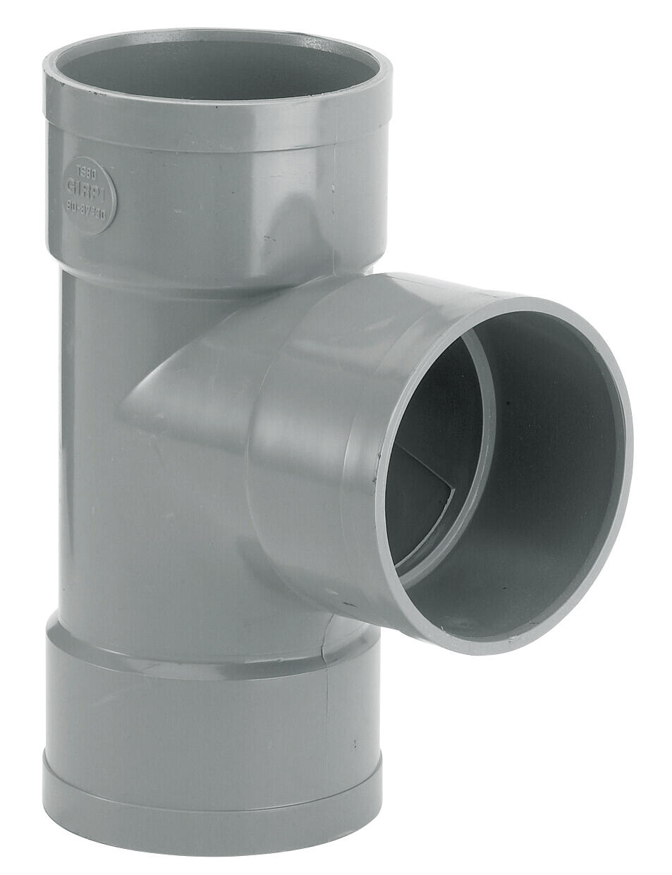 Té pvc 125 100 au meilleur prix | Bricoman