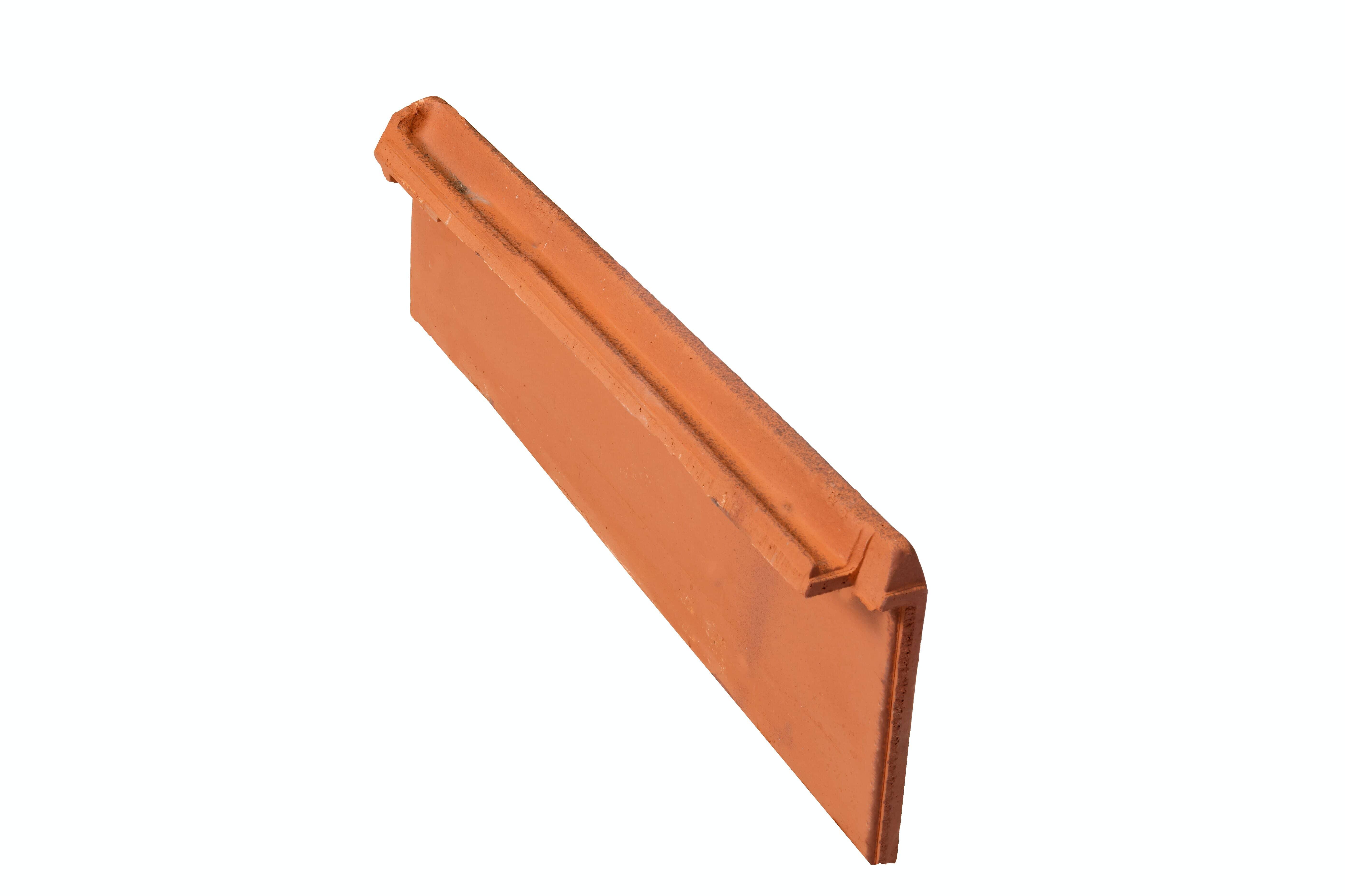 Tuile de rive droite Marseille rouge vielli - MONIER | Bricoman