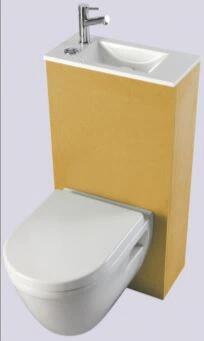 Pack wc suspendu sans bride bâti autoportant - GODART Duo | Bricoman