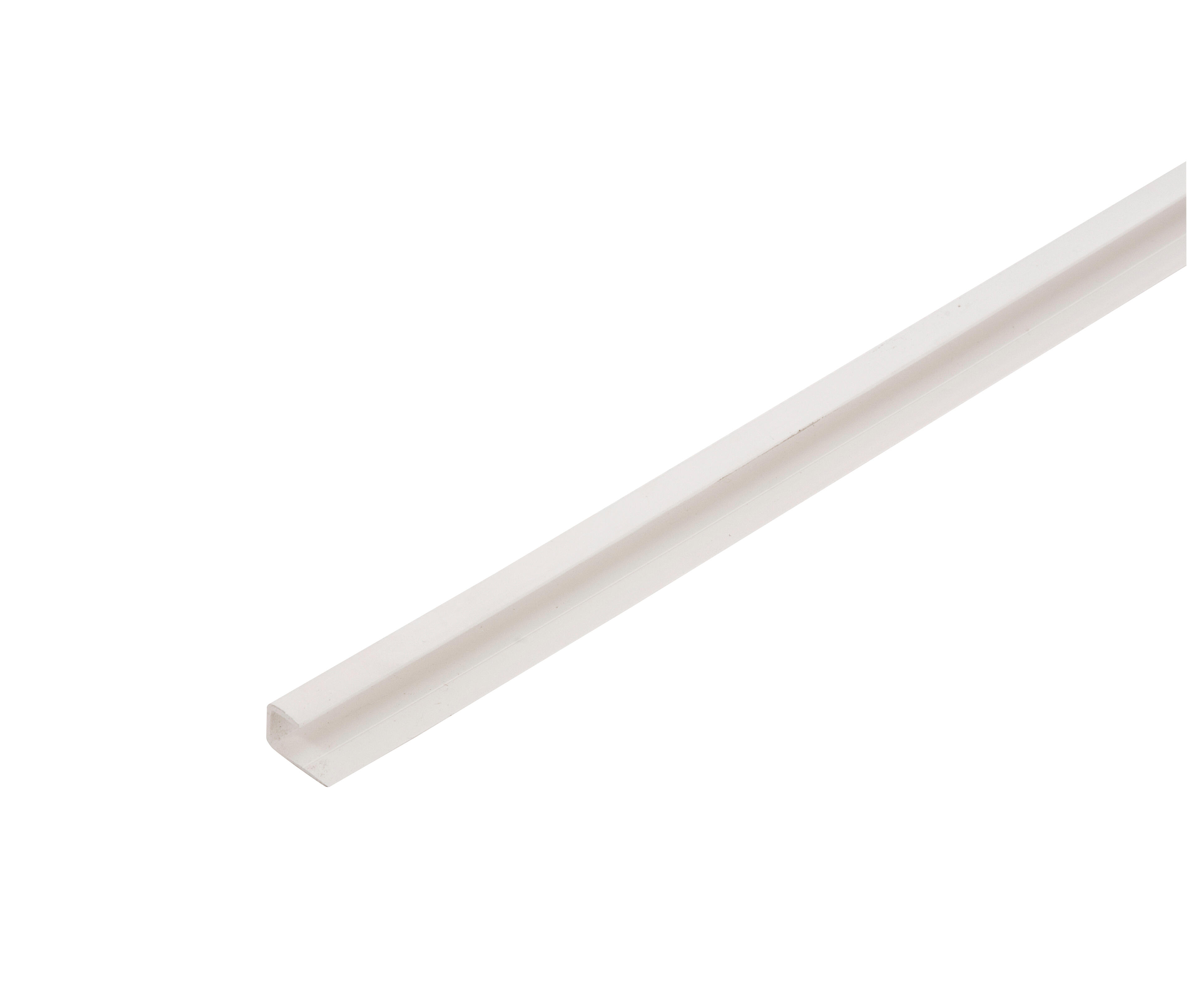 Profil d'angle PVC blanc Long.2,6 m | Bricoman