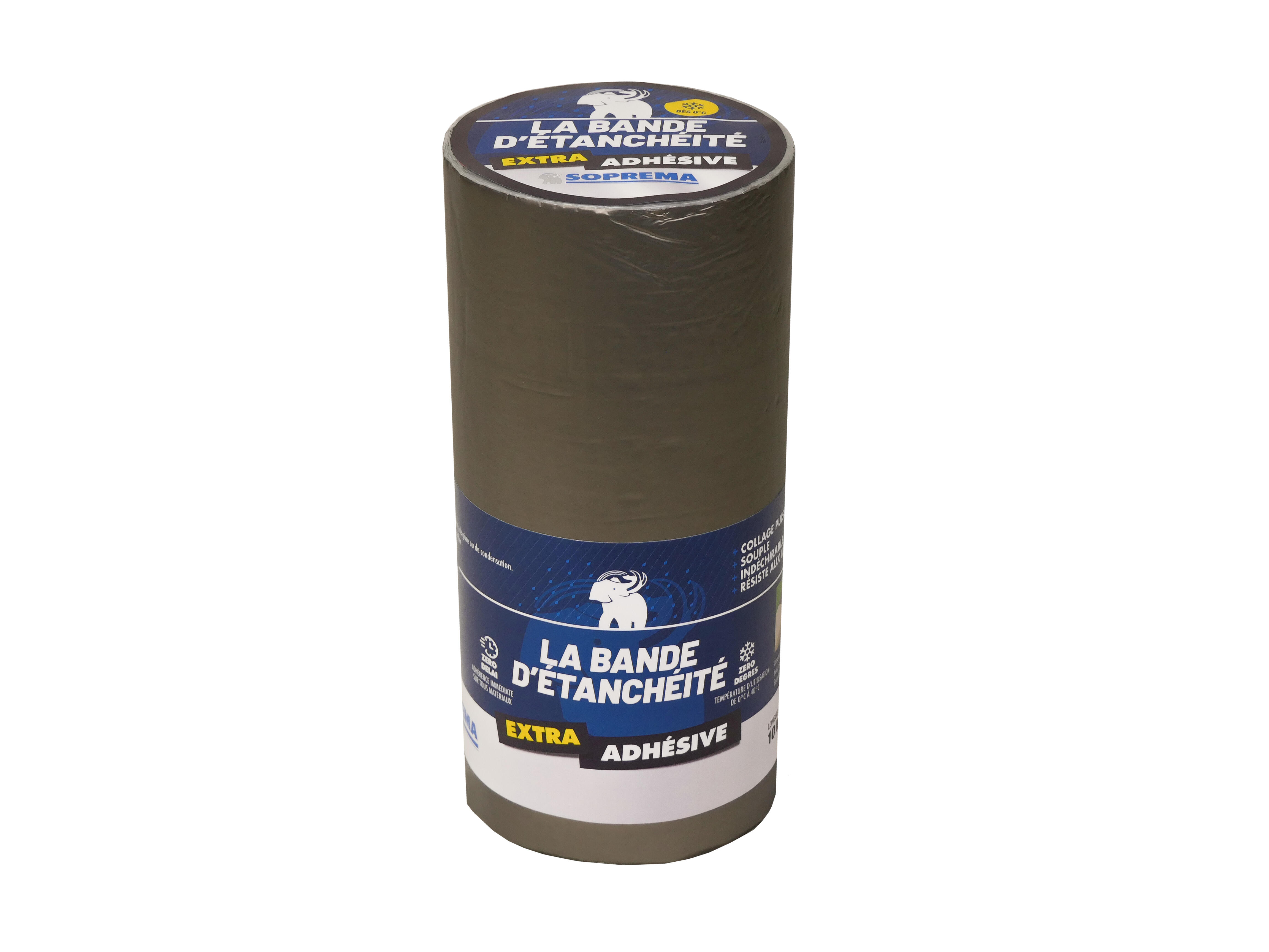 Bande d'étanchéité extra adhésive plomb L.10 x l.0,3 m - SOPREMA | Bricoman