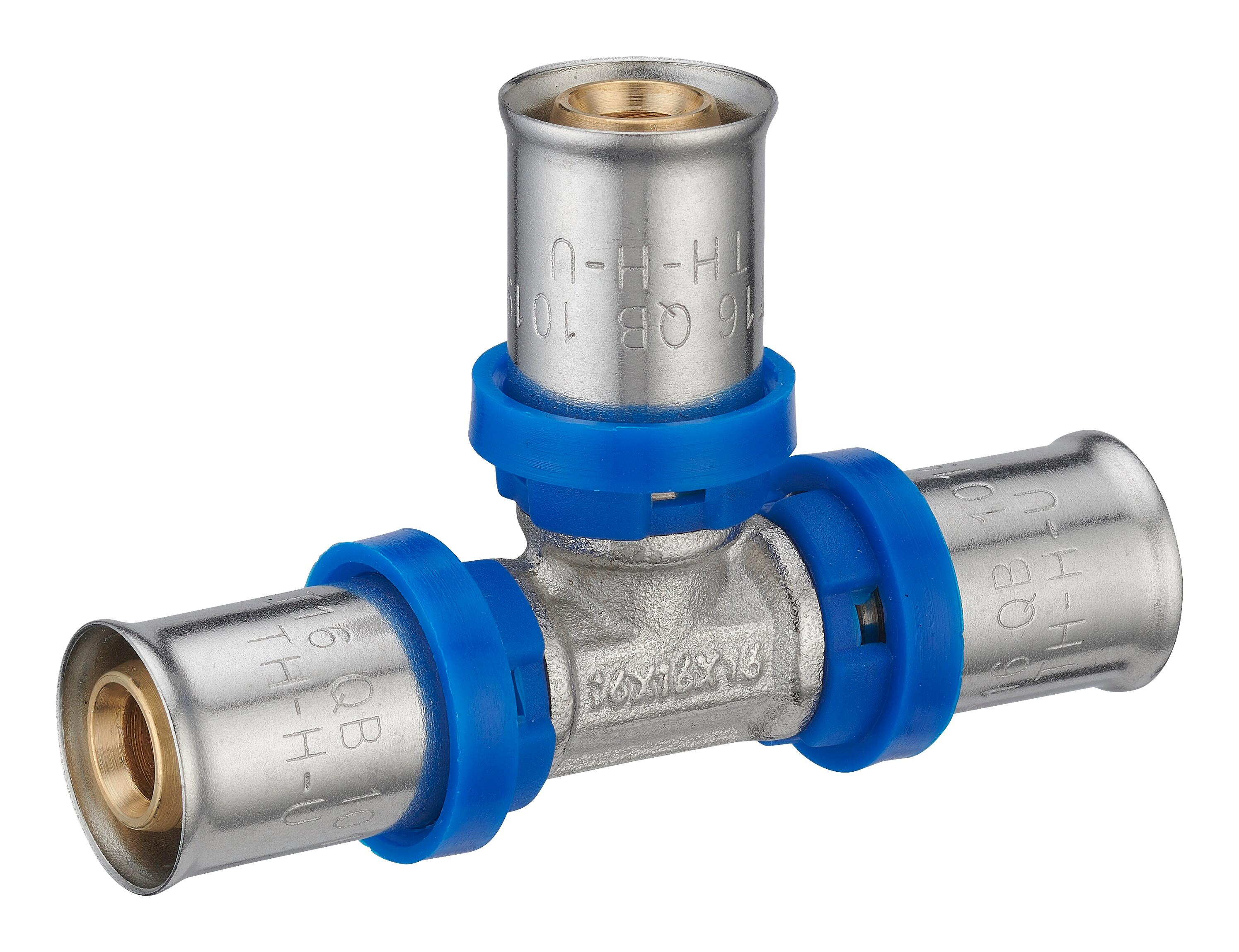 Raccord té multicouche à sertir Diam.20 mm - (lot de 10) | Bricoman