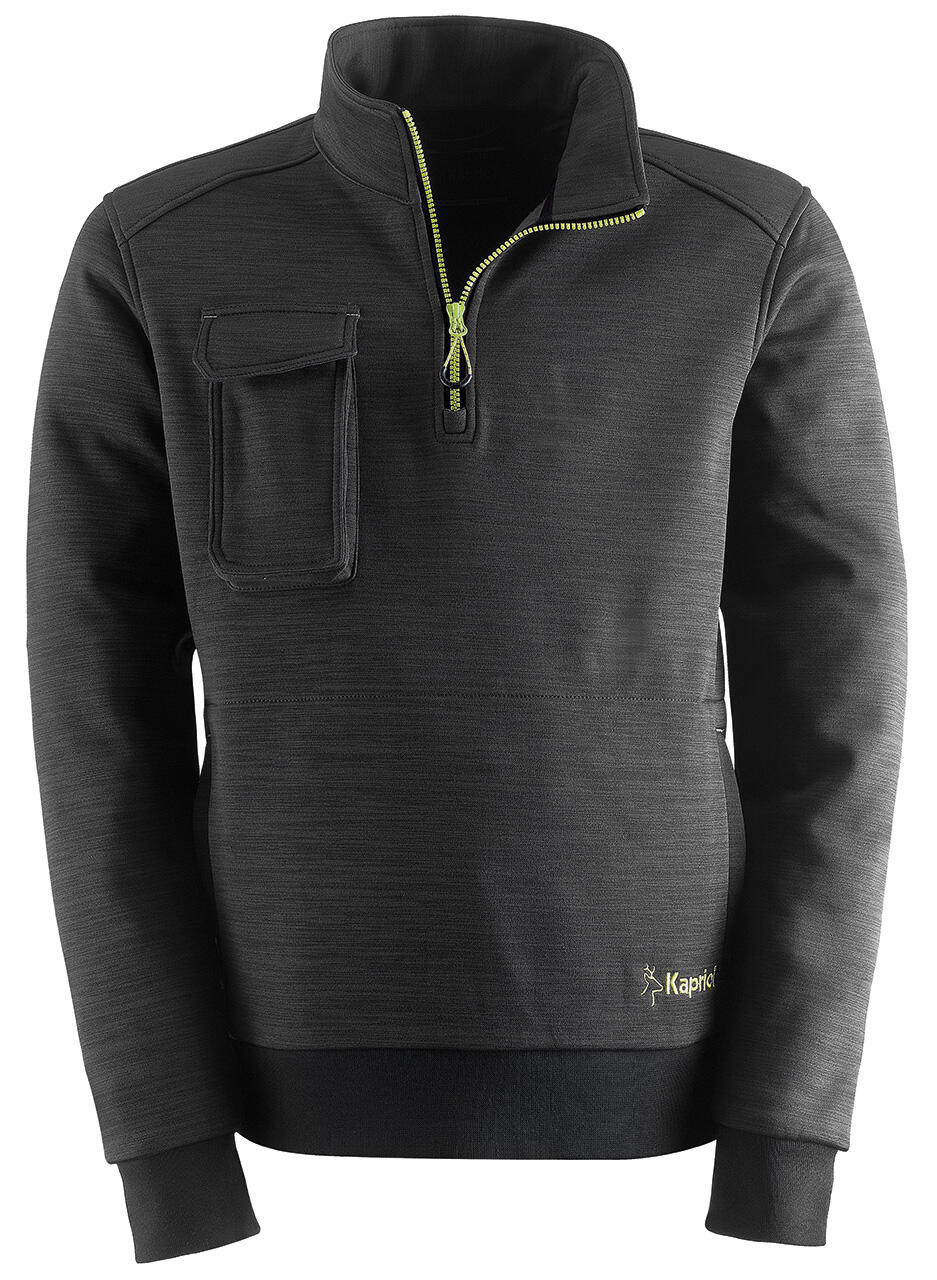 Sweat de travail noir T.XXL SLICK - KAPRIOL | Bricoman