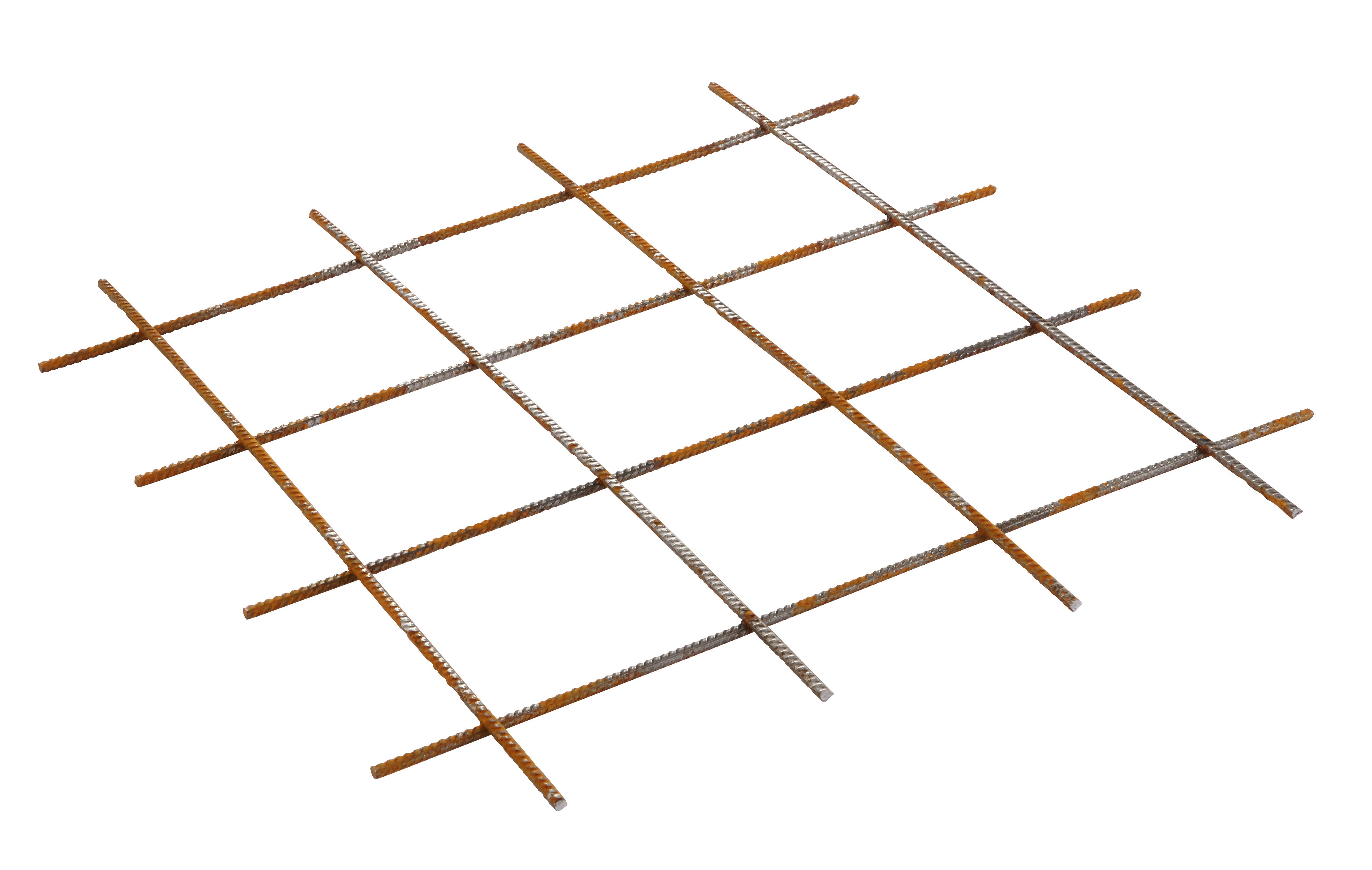 Treillis soudés PAF C, maille 20 x 20 cm Diam.4,5 mm L.3,6 x l.2,4 m ...