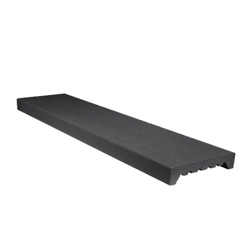 COUVRE MUR PLAT 100X30 EFFET GRANIT MARBRé NOIR | Bricoman