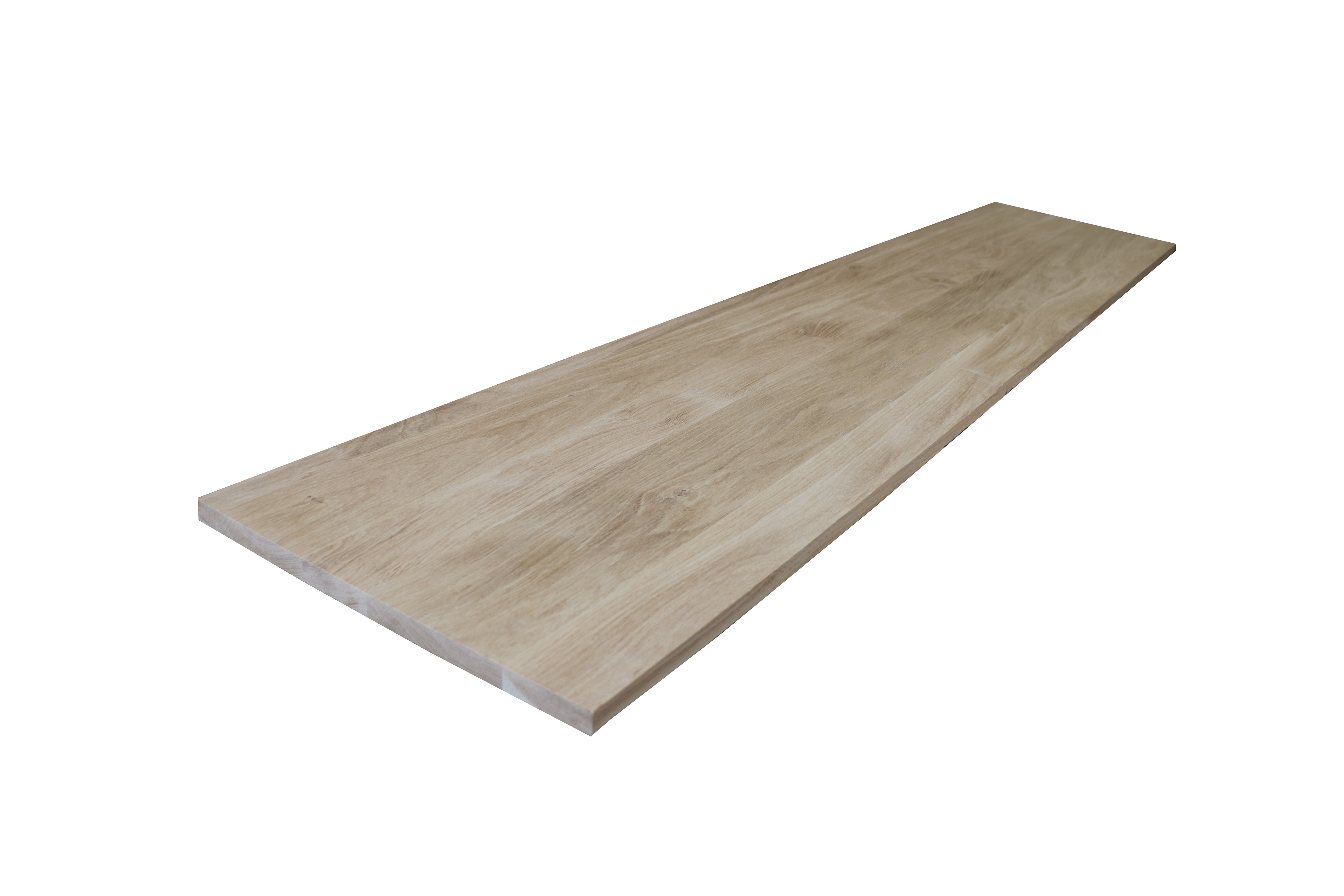 Tablette chêne massif sans nœud agencement, L.200 x l.40 cm x Ep.20 mm ...