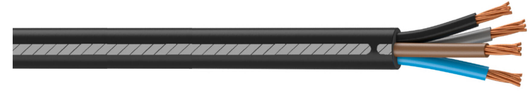 Cable electrique 4x16mm2 au meilleur prix | Bricoman