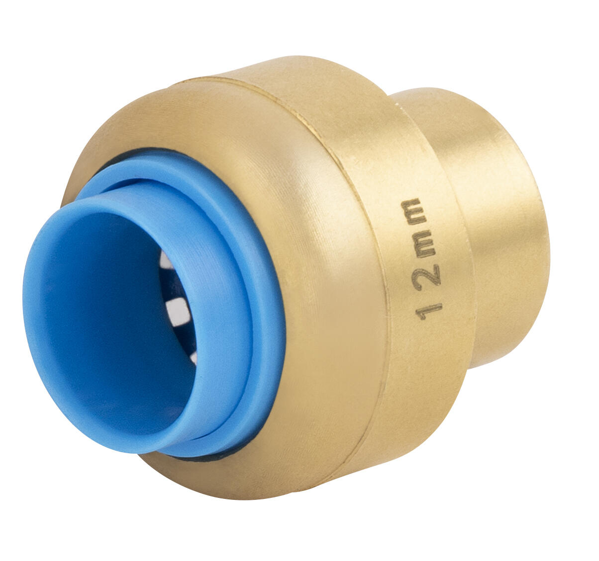 Raccord bouchon universel cuivre / multicouche / PER automatique Diam.12 mm - TOUT PUSH | Bricoman