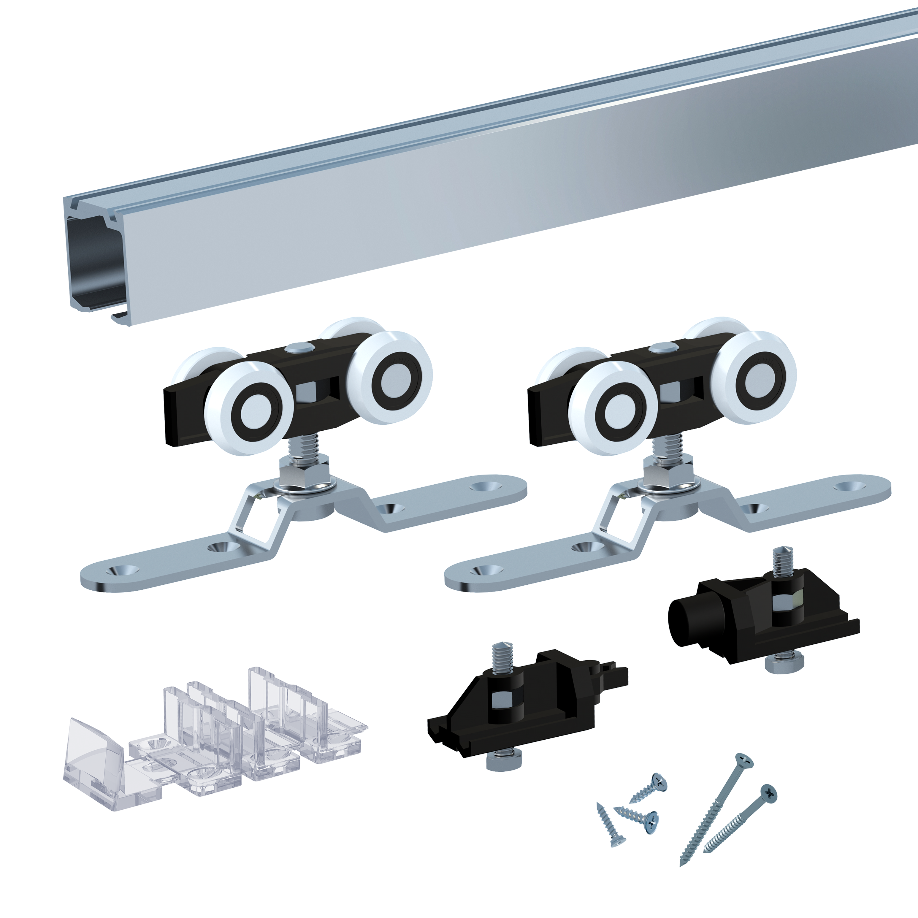 System do drewnianych drzwi przesuwnych Sigma 2000 mm Spaceo - Leroy Merlin