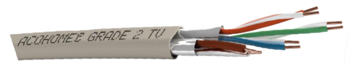 Cable multimedia grade 2tv 100m acohome | Bricoman