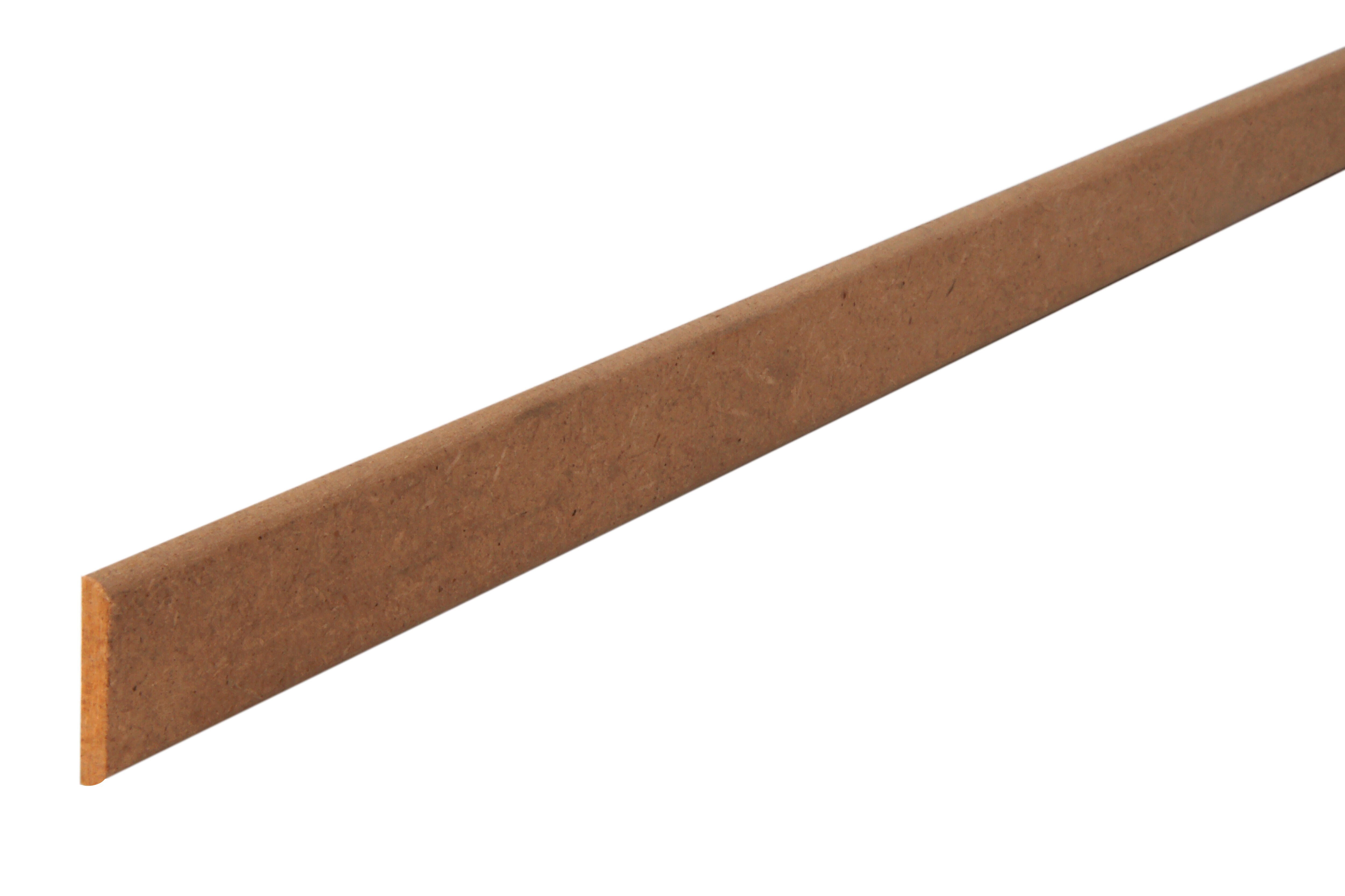 Champlat 2 arrondis en MDF brut 10 x 50 mm Long.2,4 m - SOTRINBOIS ...