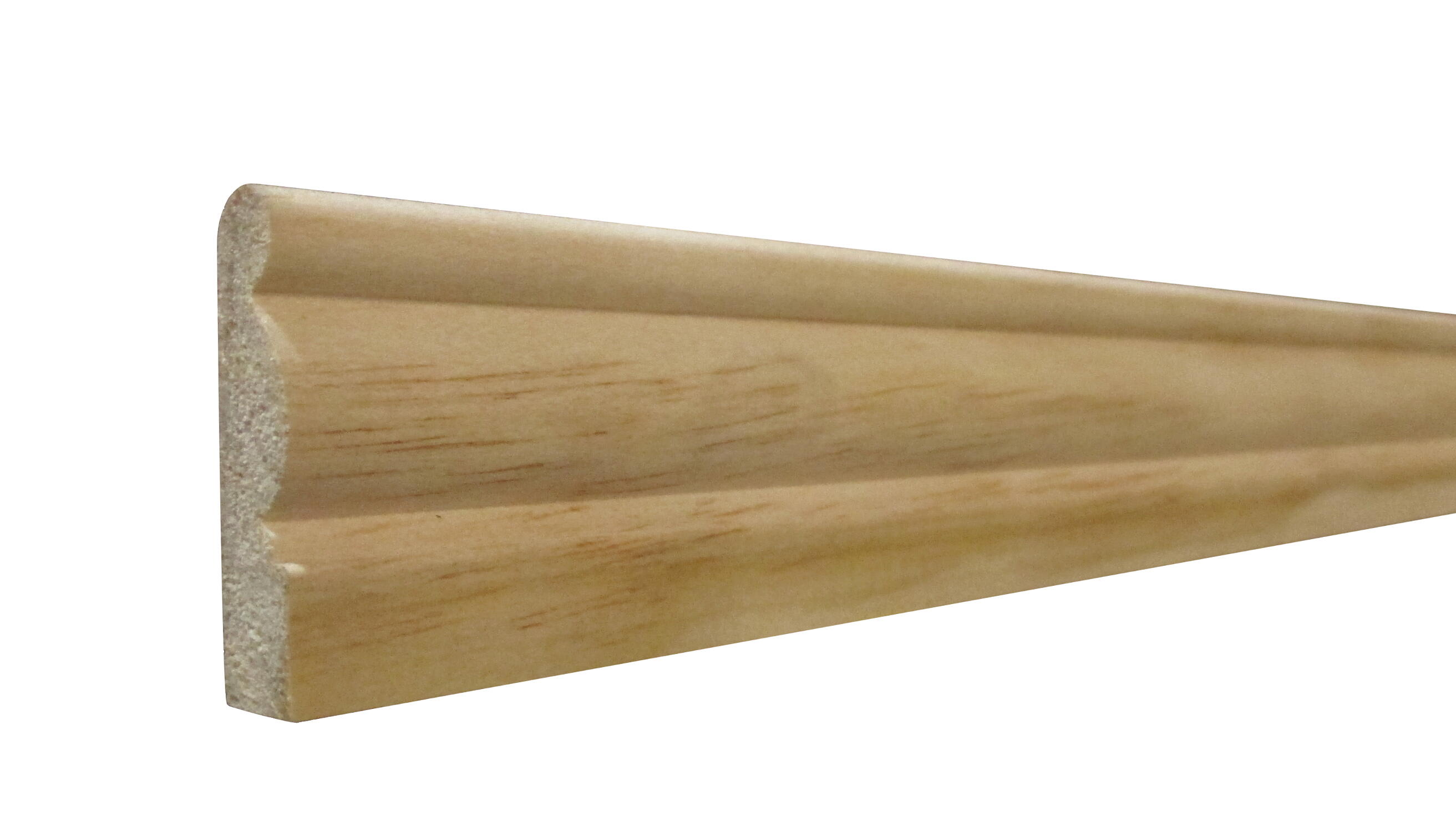 Chambranle classique Louis XV bois exotique blanc non traité* 10 x 35 ...