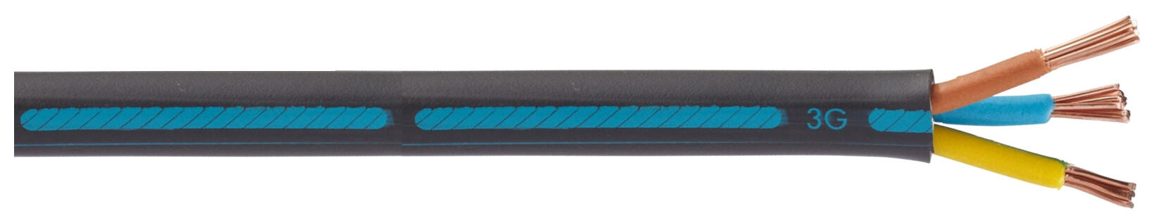 Cable électrique R2V 3G 6 mm² au mètre - NEXANS FRANCE | Bricoman