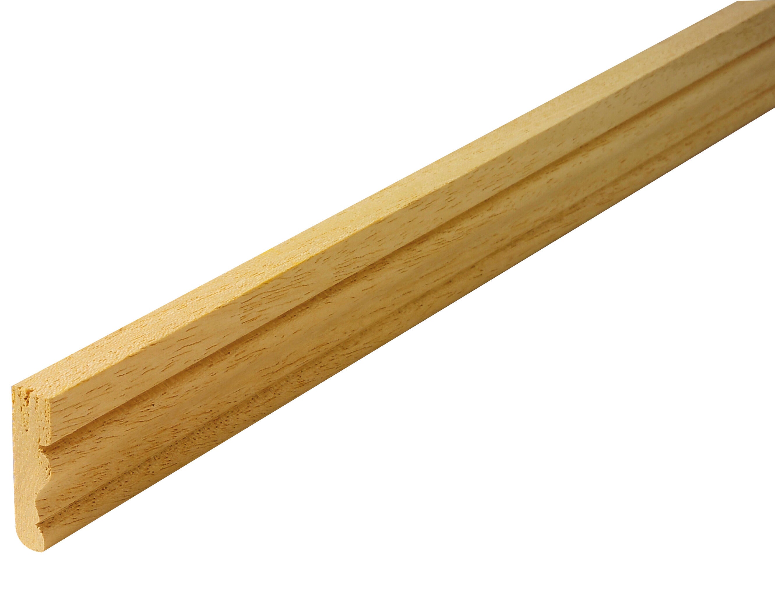 Chambranle classique Louis XVI en Bois éxotique non traité* 10 x 45 mm ...