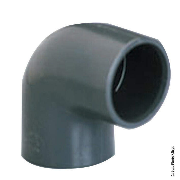 Coude 90° femelle-femelle Ø25 PVC PRESSION | Bricoman