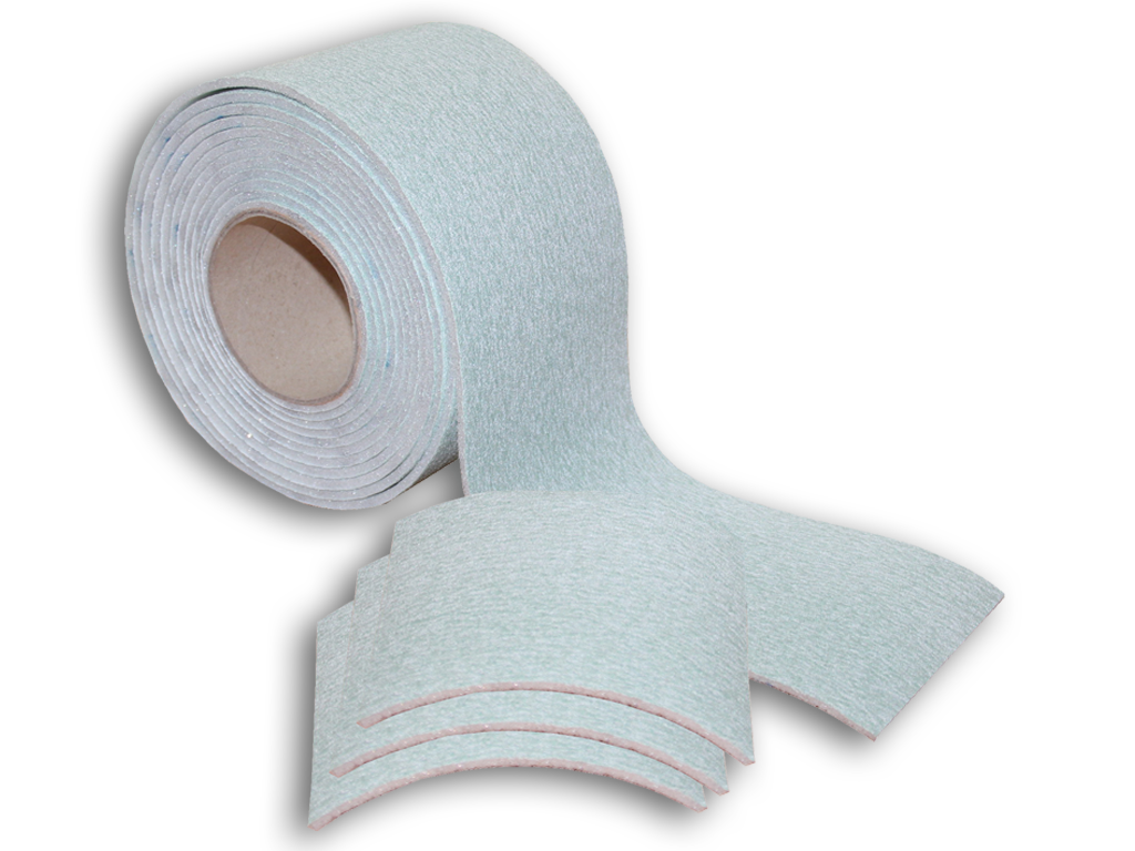 Rouleau mousse abrasif anti encrassant Grain 180 prédécoupé VS+ 115 mm ...