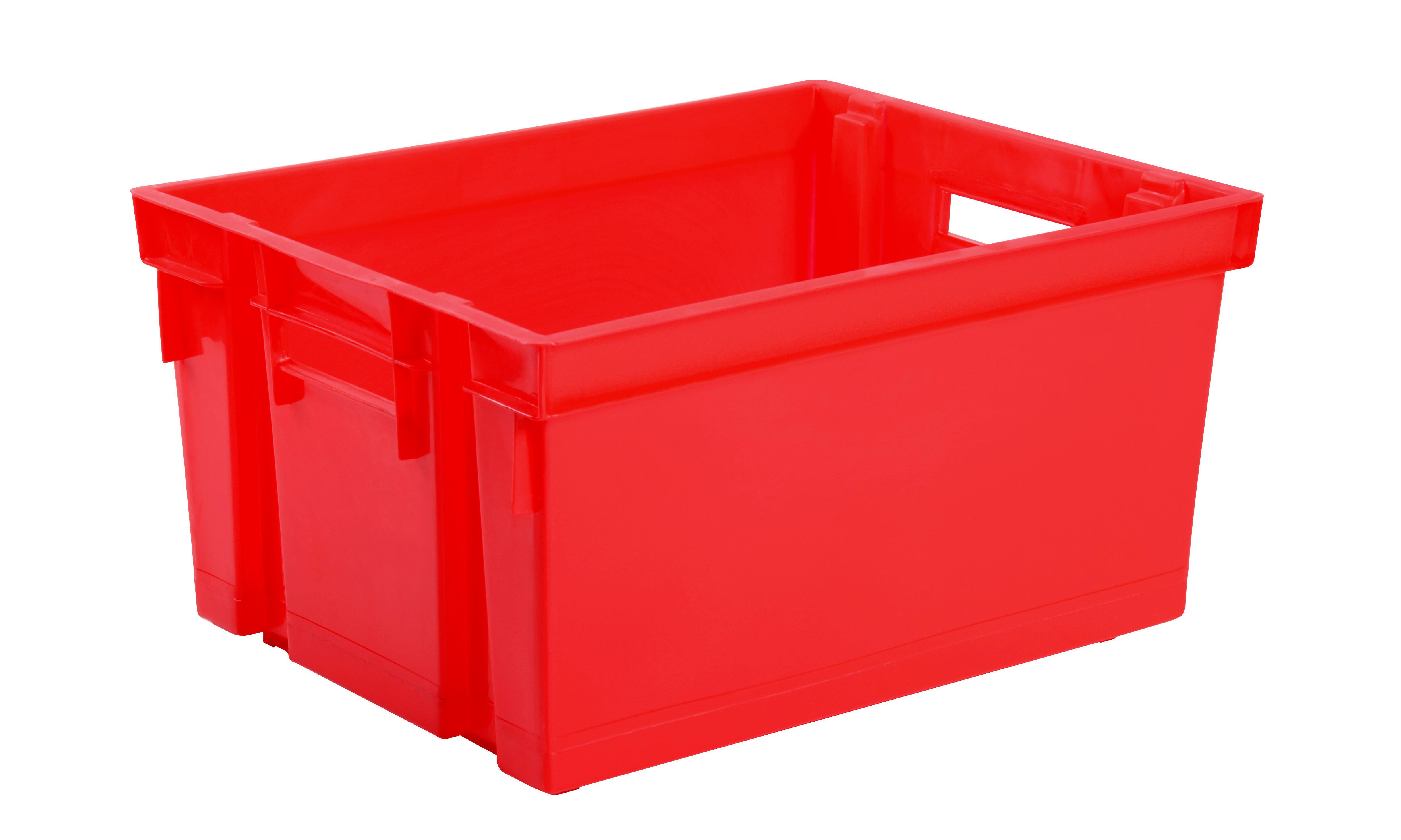 BAC 30L Rouge L44.5XH34.5XP24CM | Bricoman