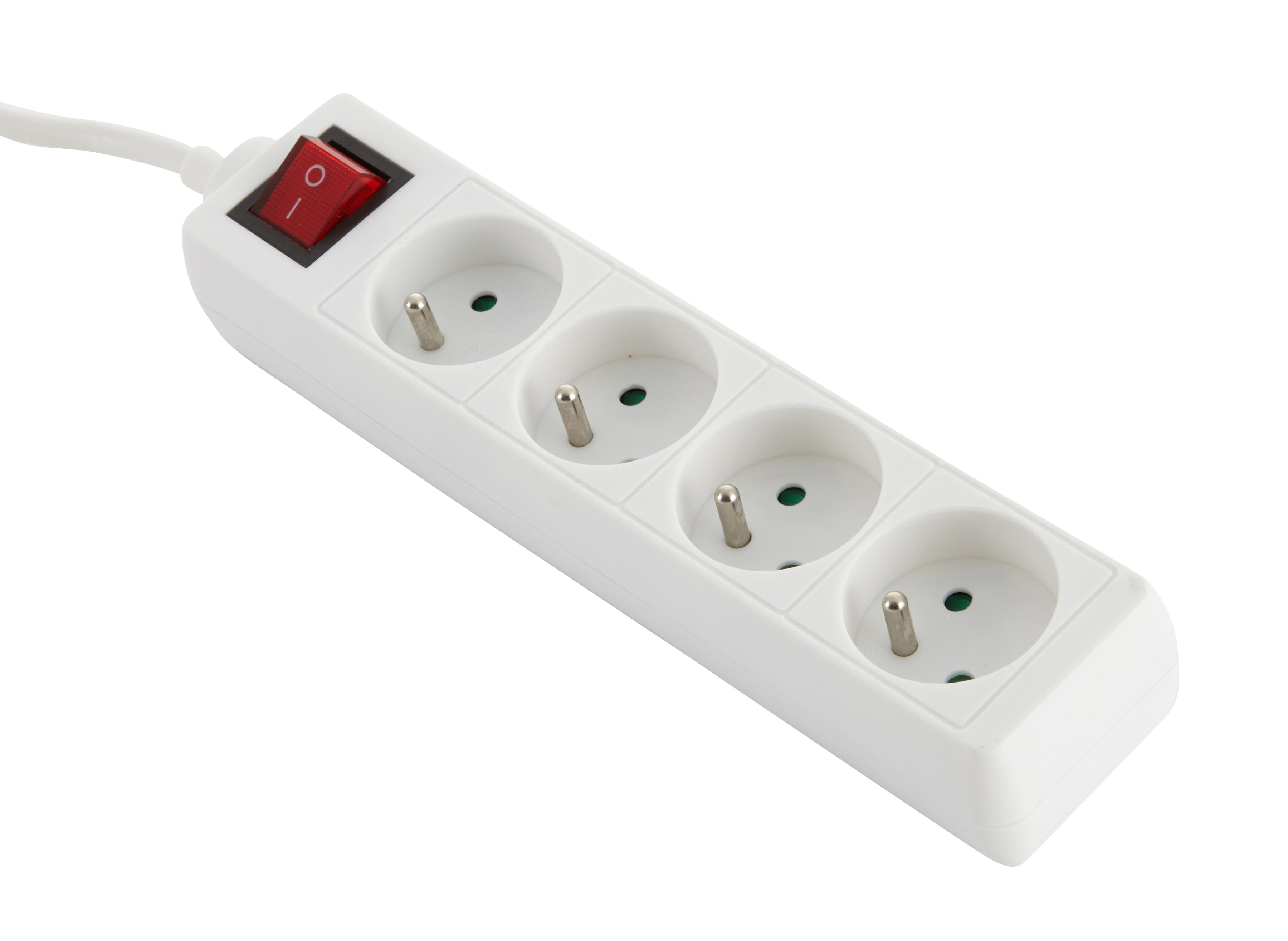 Multiprise 4 prises + interrupteur | Bricoman