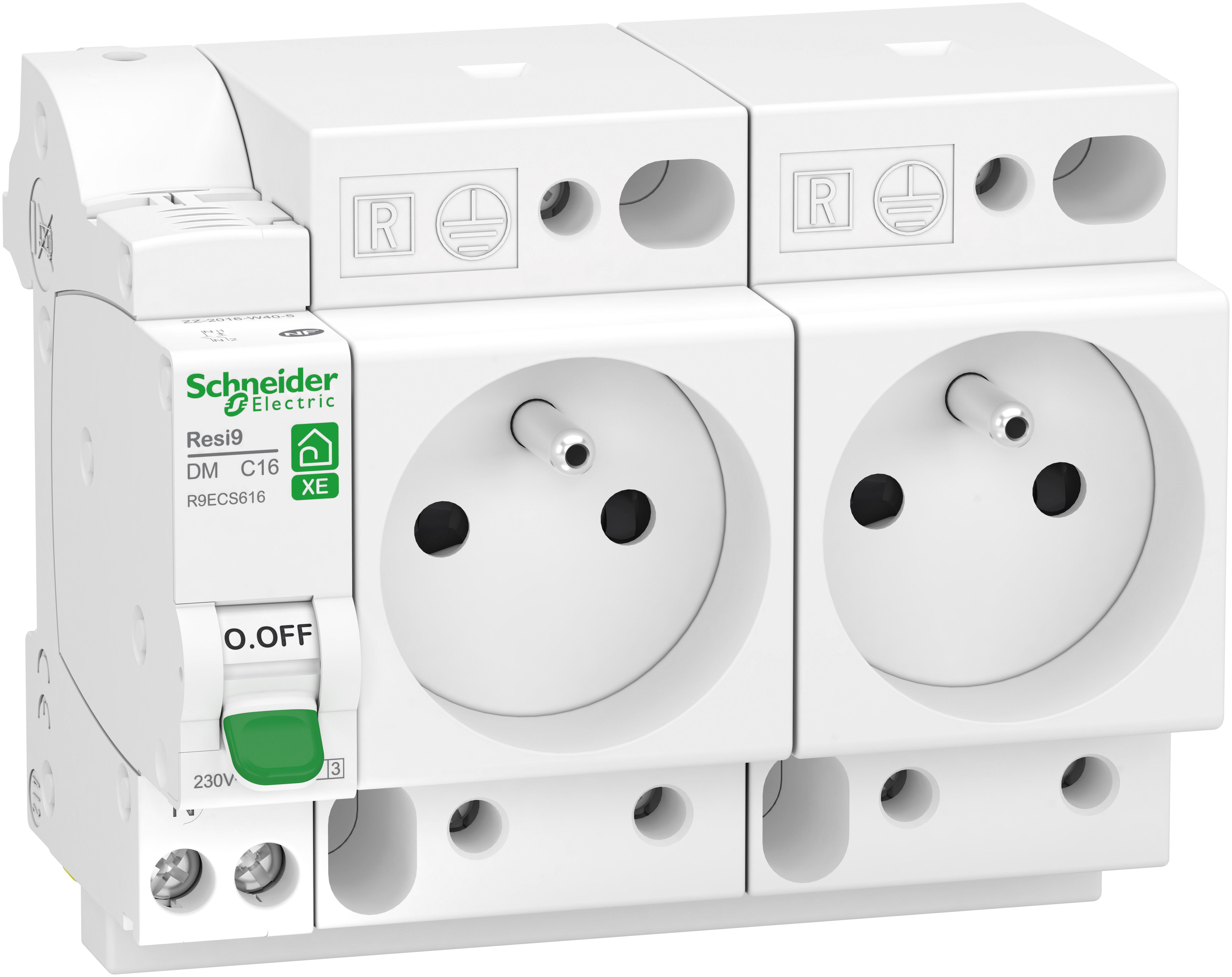 Prise modulaire tableau electrique norme au meilleur prix | Bricoman