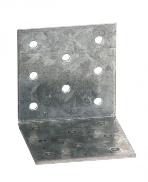 Equerre simple 80 x 80 x 60 x 2,5 mm | Bricoman