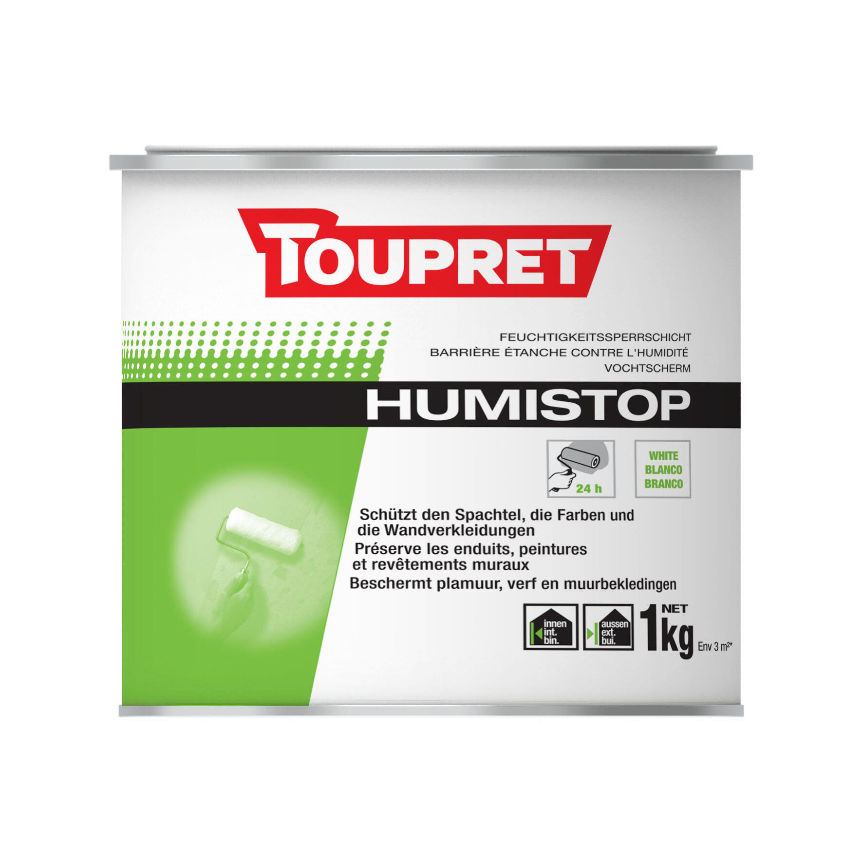 Enduit spécifique murs humides en pâte intérieur & extérieur 1 kg ...