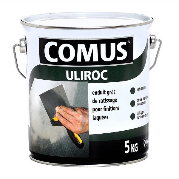 Enduit spécifique gras en pâte intérieur & extérieur 5 kg - Uliroc ...